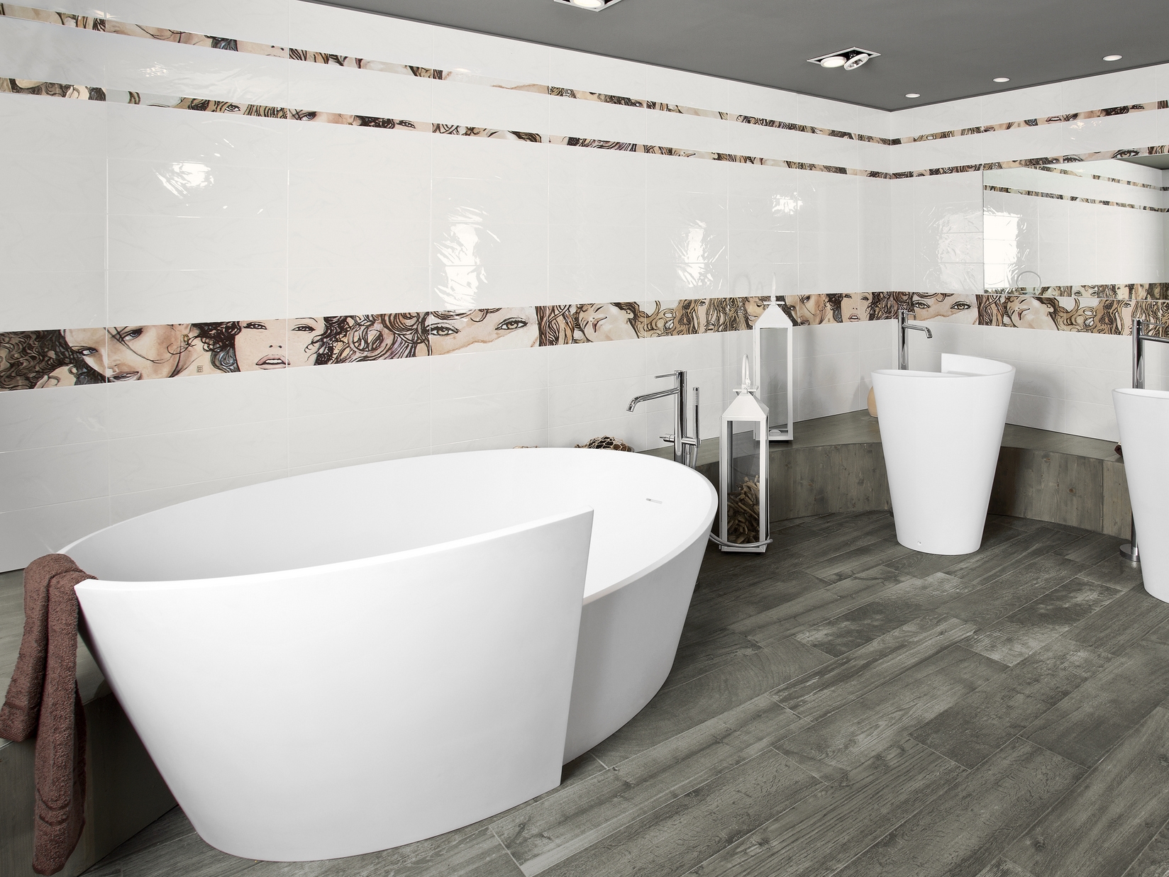 Indoor full-body porcelain stoneware wall tiles LE STANZE DEL DESIDERIO ...