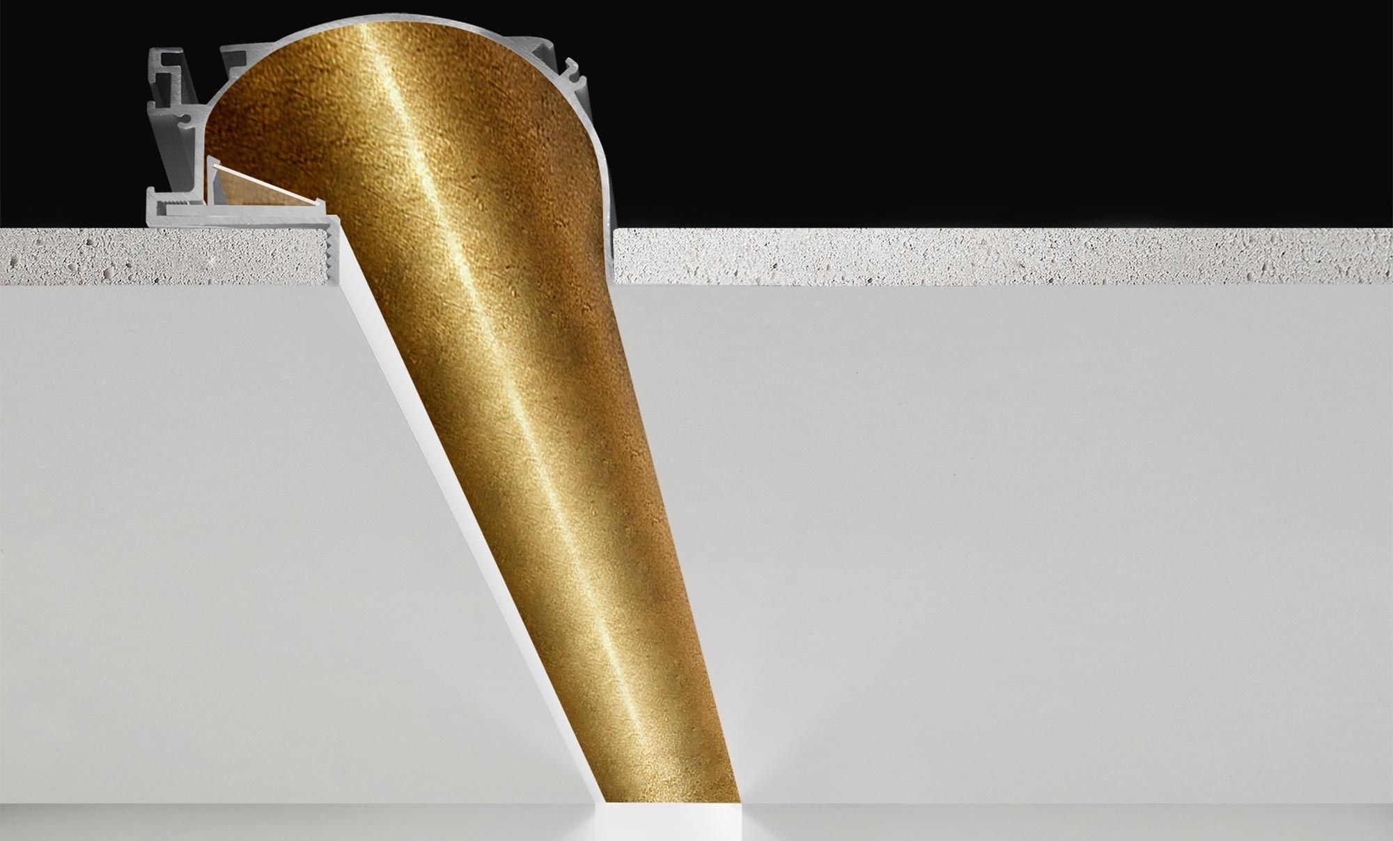 MANHATTAN Linear lighting profile By PANZERI