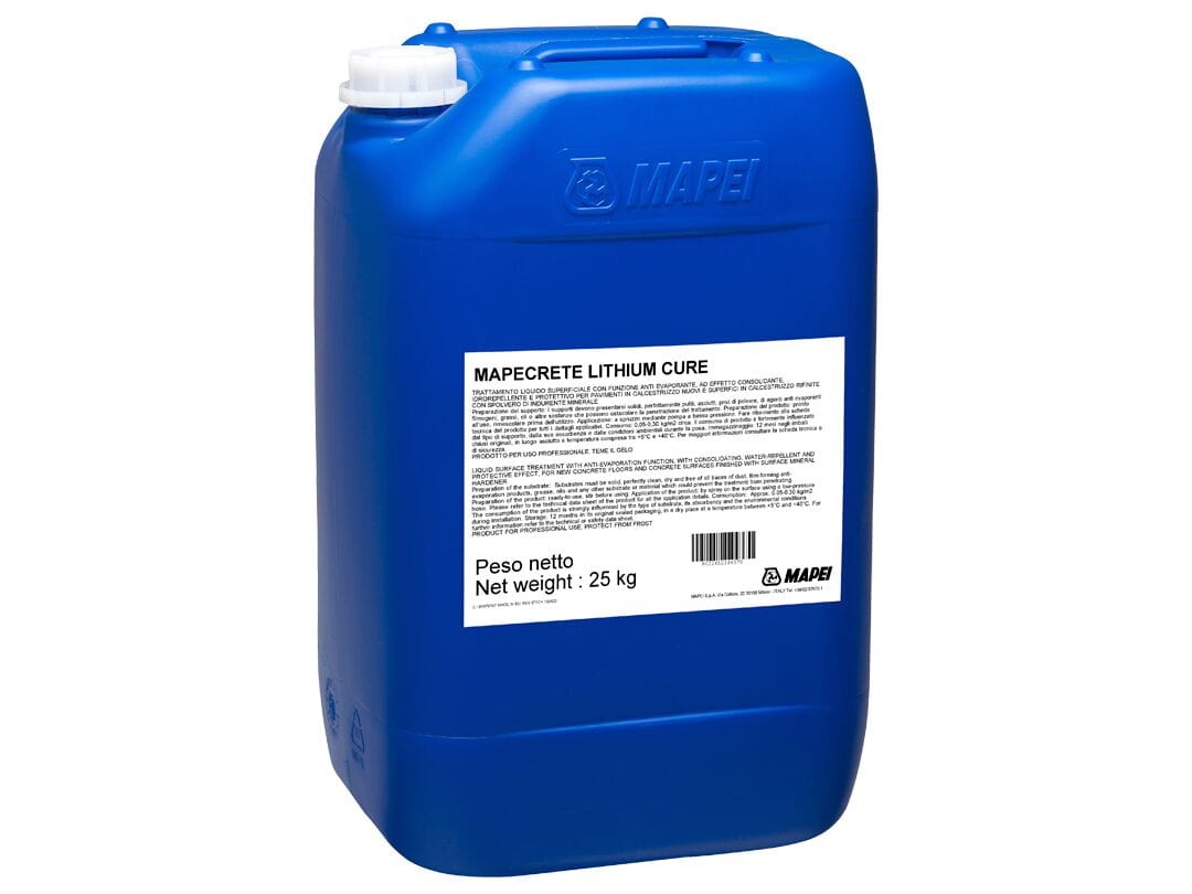 MAPECRETE LITHIUM CURE Protector para el pavimento By MAPEI