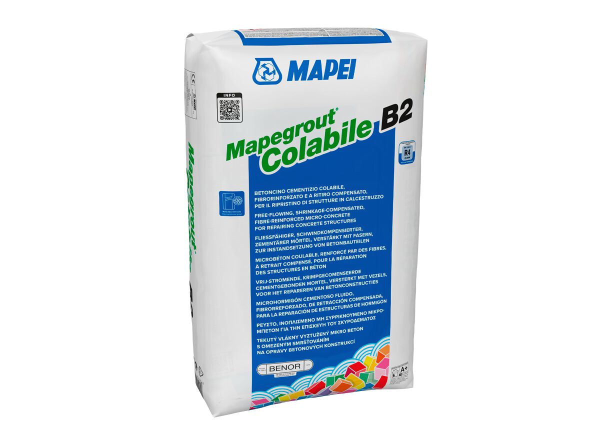 MAPEGROUT COLABILE B2 Betoncino cementizio colabile fibrorinforzato By ...