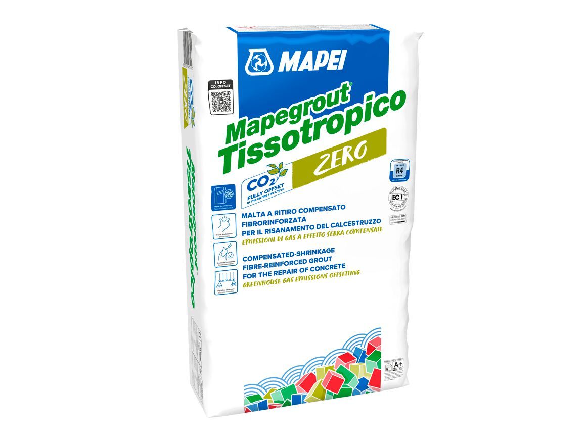 MAPEGROUT TISSOTROPICO ZERO Thixotropic mortar By MAPEI