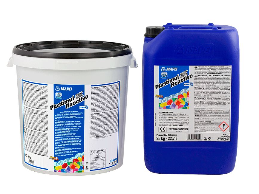 PLASTIMUL 2K REACTIVE Émulsion bitumineuse By MAPEI