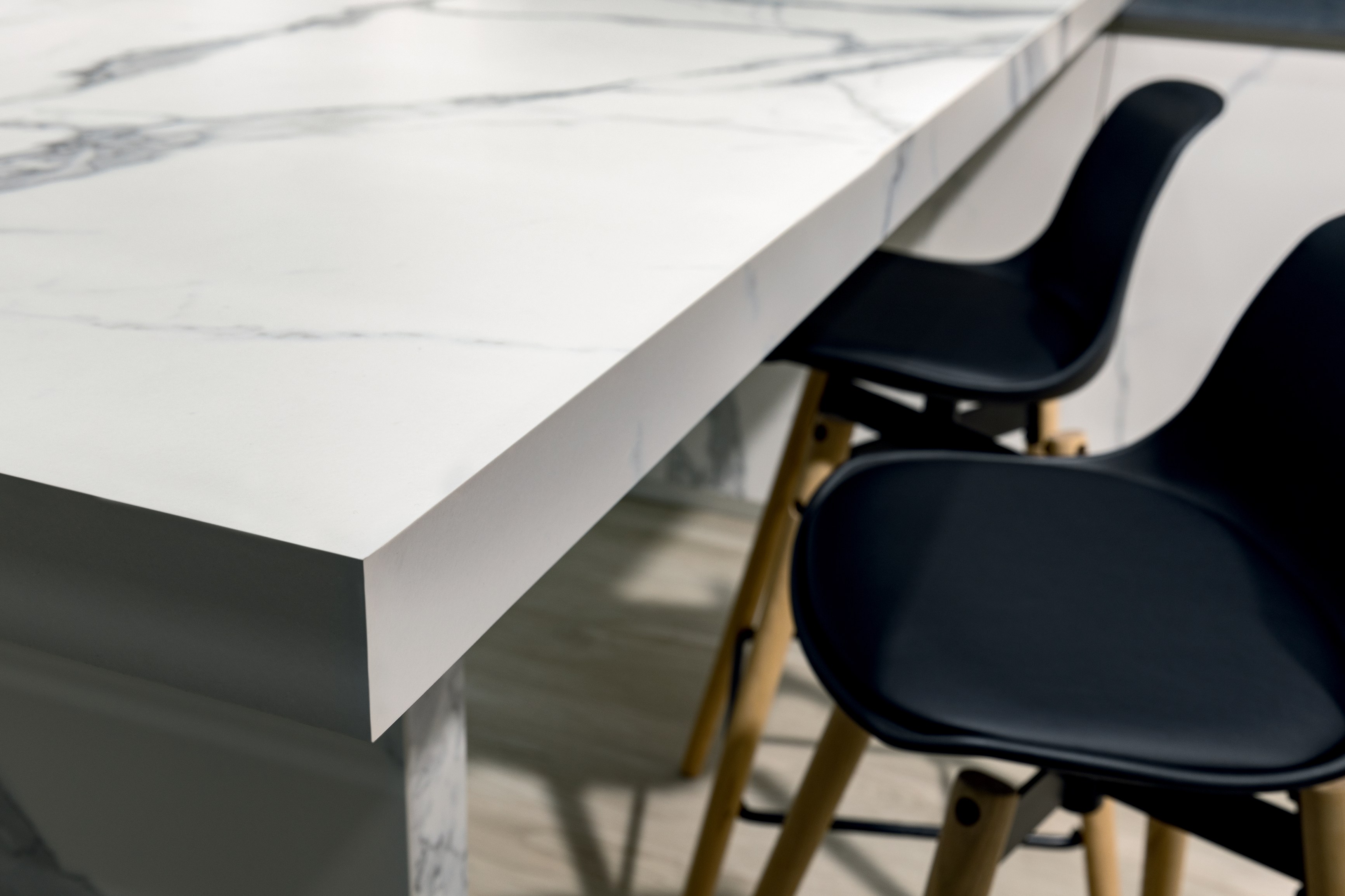 MARBLE Porcelain stoneware kitchen worktop By FLORIM stone