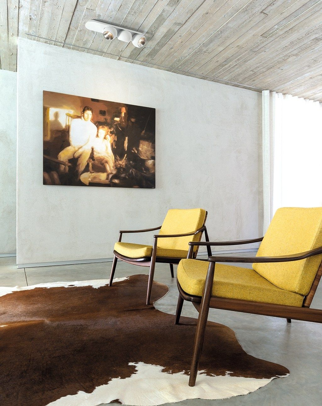 MARBUL x3 LED ceiling spotlight By Modular Lighting Instruments