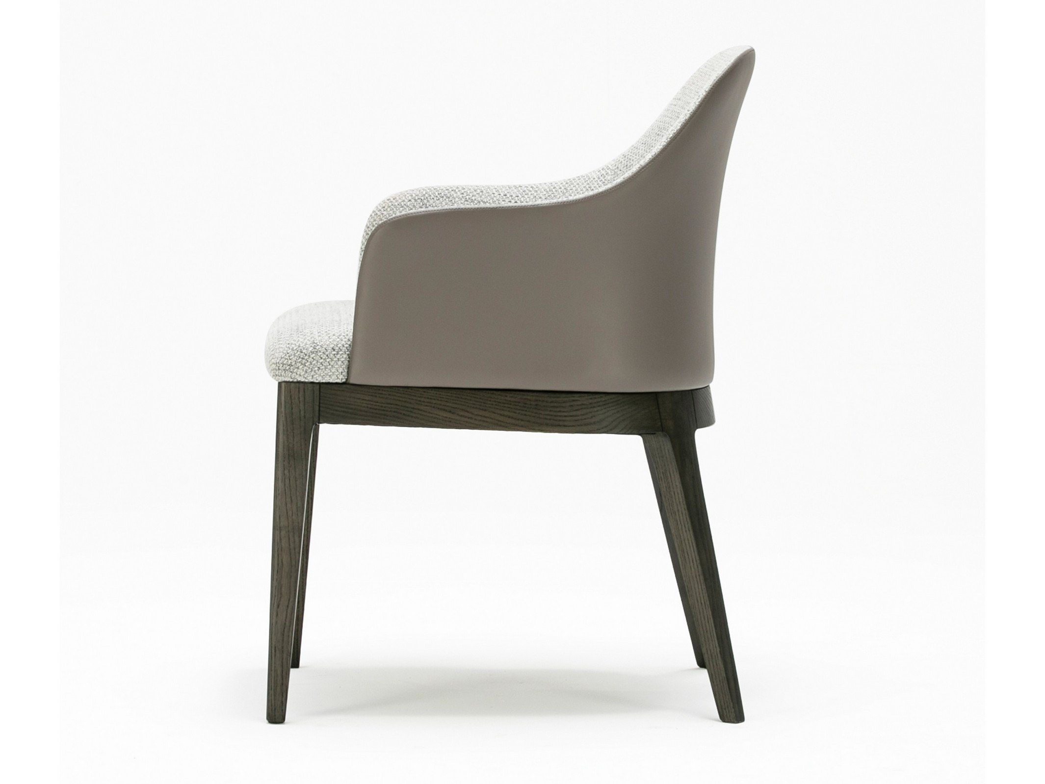 MARCO Upholstered wooden chair with armrests By Como Furniture | design ...