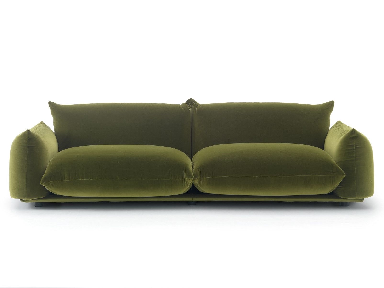 MARENCO Divano in tessuto con braccioli By arflex | design Mario Marenco