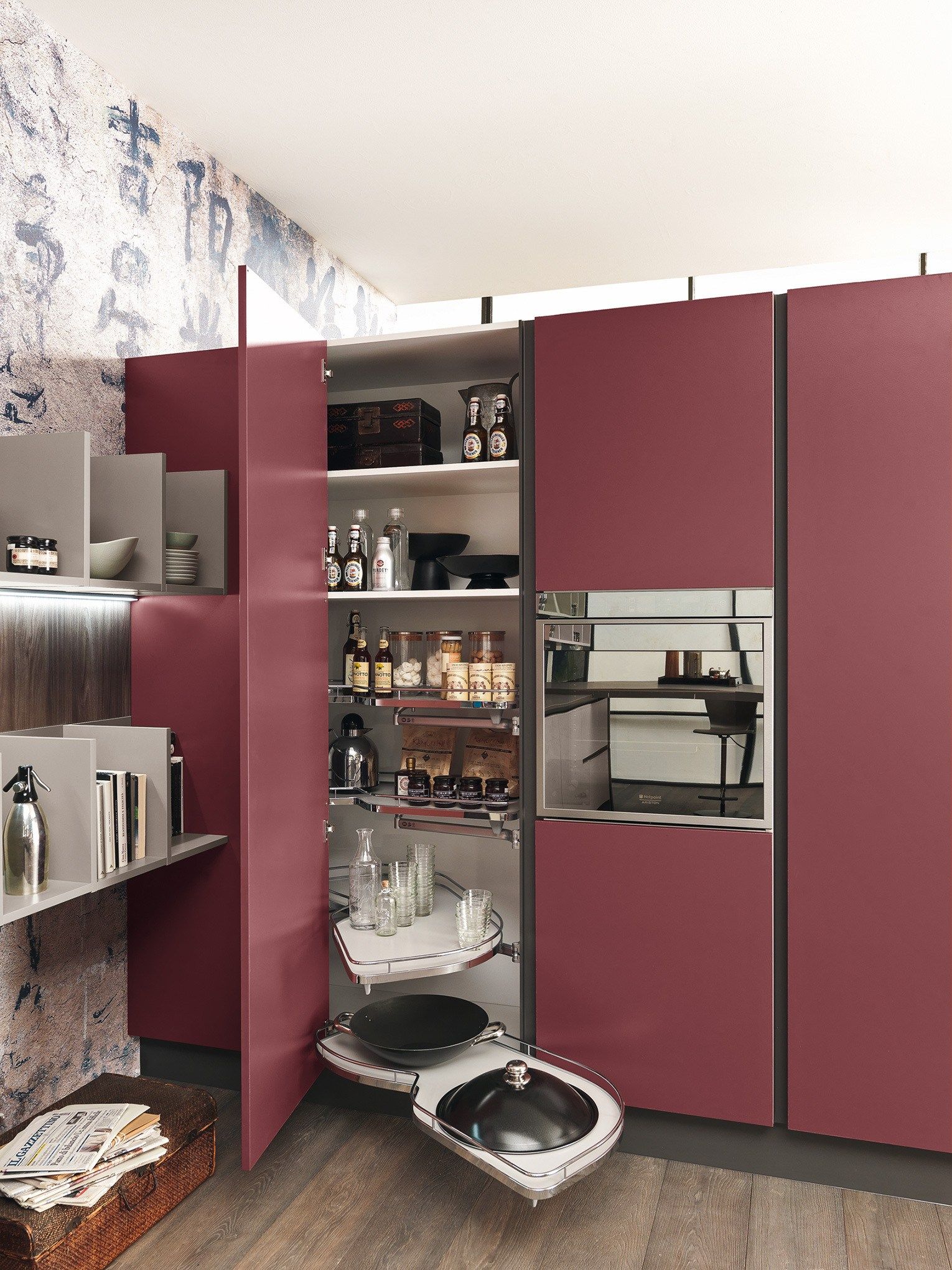 MARINA 3.0 | Fenix-NTM® kitchen By Febal Casa design Alfredo Zengiaro