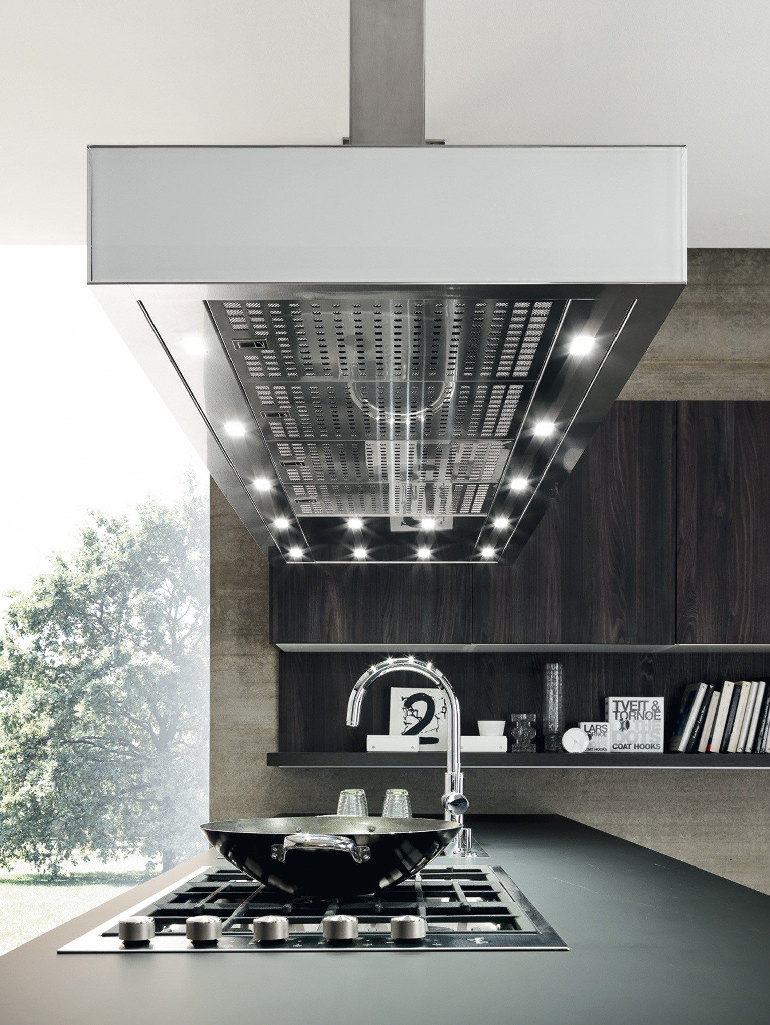 MARINA LINE 3.0 / 02 Cocina integral de Fenix-NTM® con península By ...