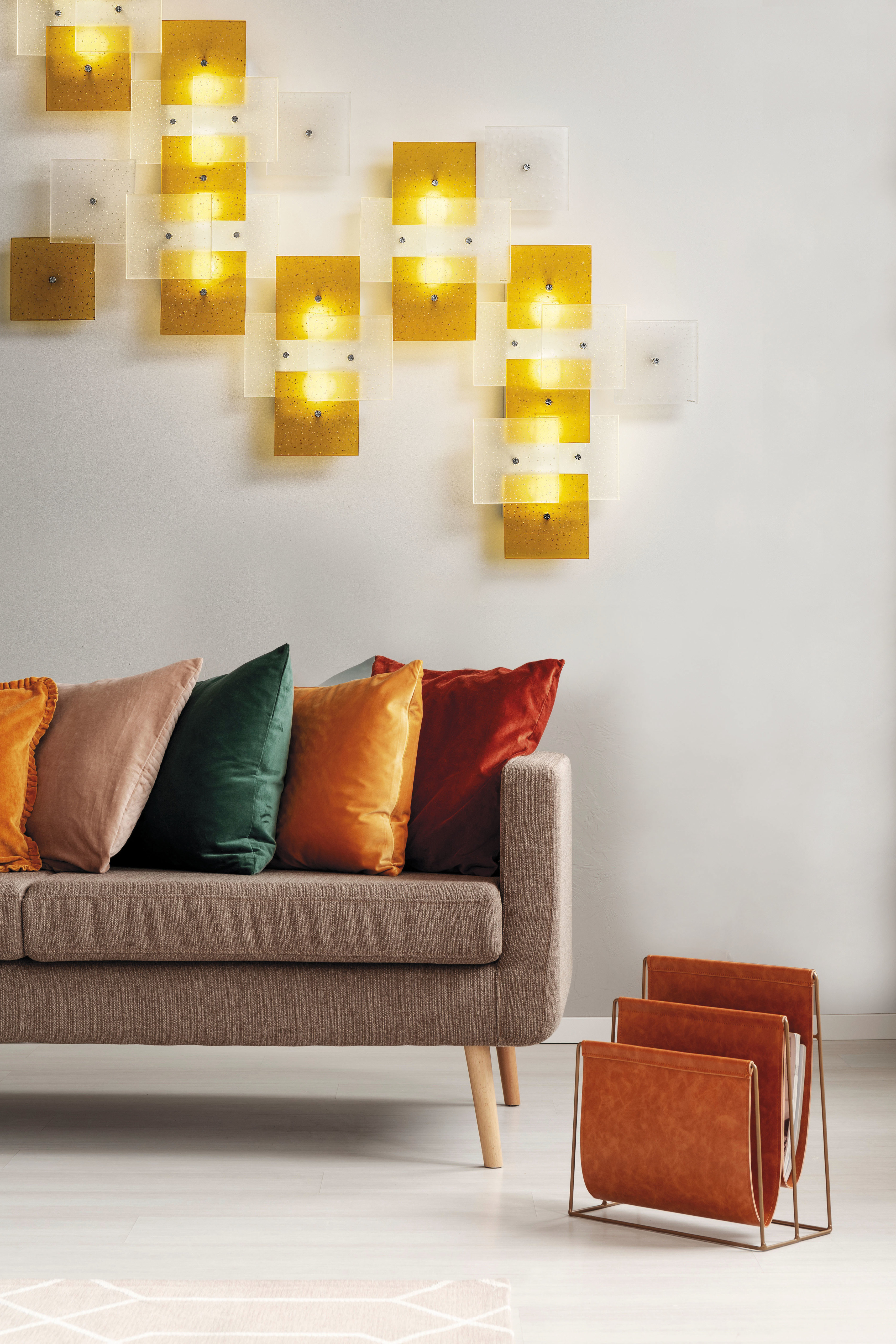 MARIPOSA QUADRA | Wall lamp Mariposa Quadra Collection By Zafferano ...