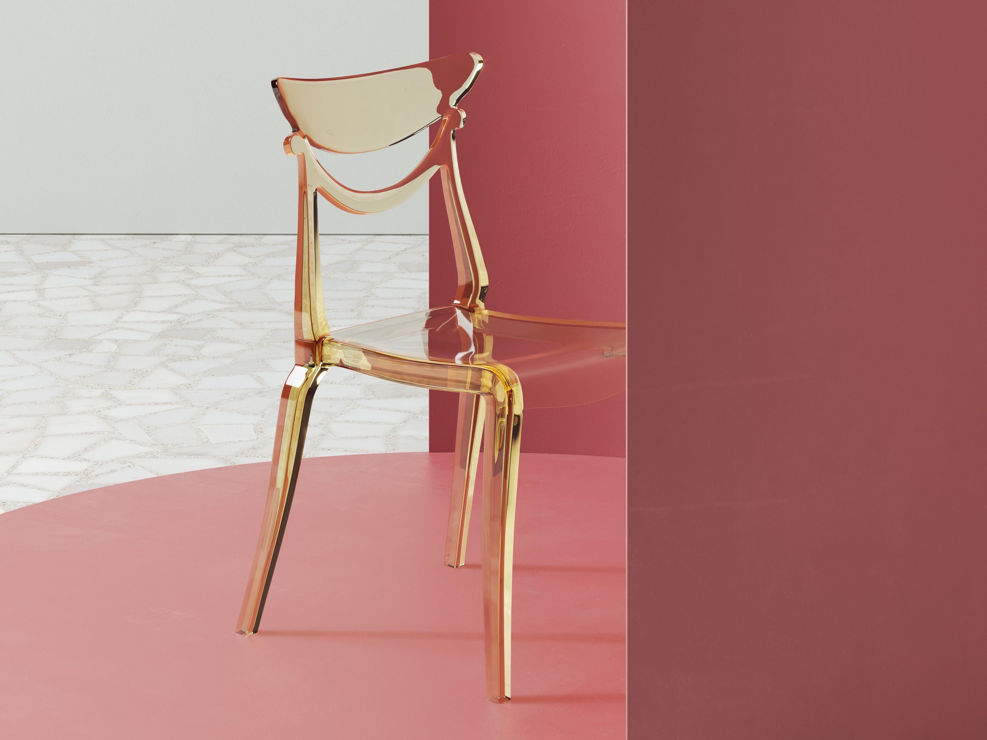 MARLENE | Polycarbonate chair By ALMA DESIGN