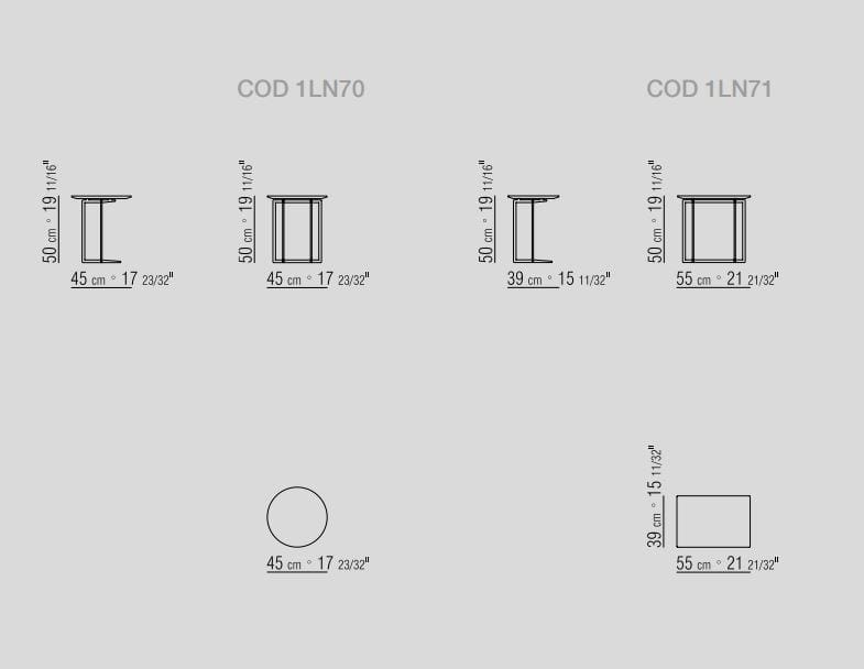 MARMADUKE Round marble side table By Flexform | design Roberto Lazzeroni