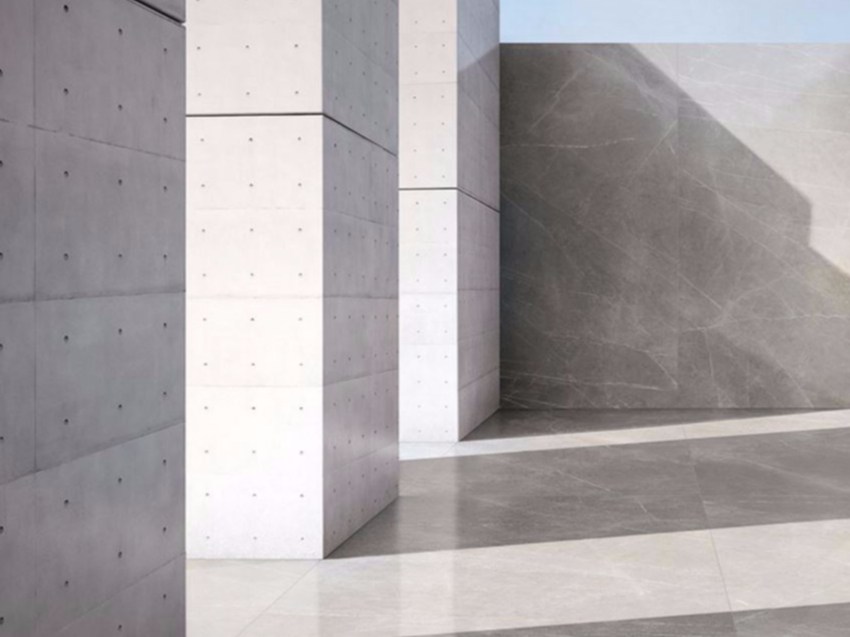 MARMI CLASSICI - GREY MARBLE Porcelain stoneware wall/floor tiles with ...