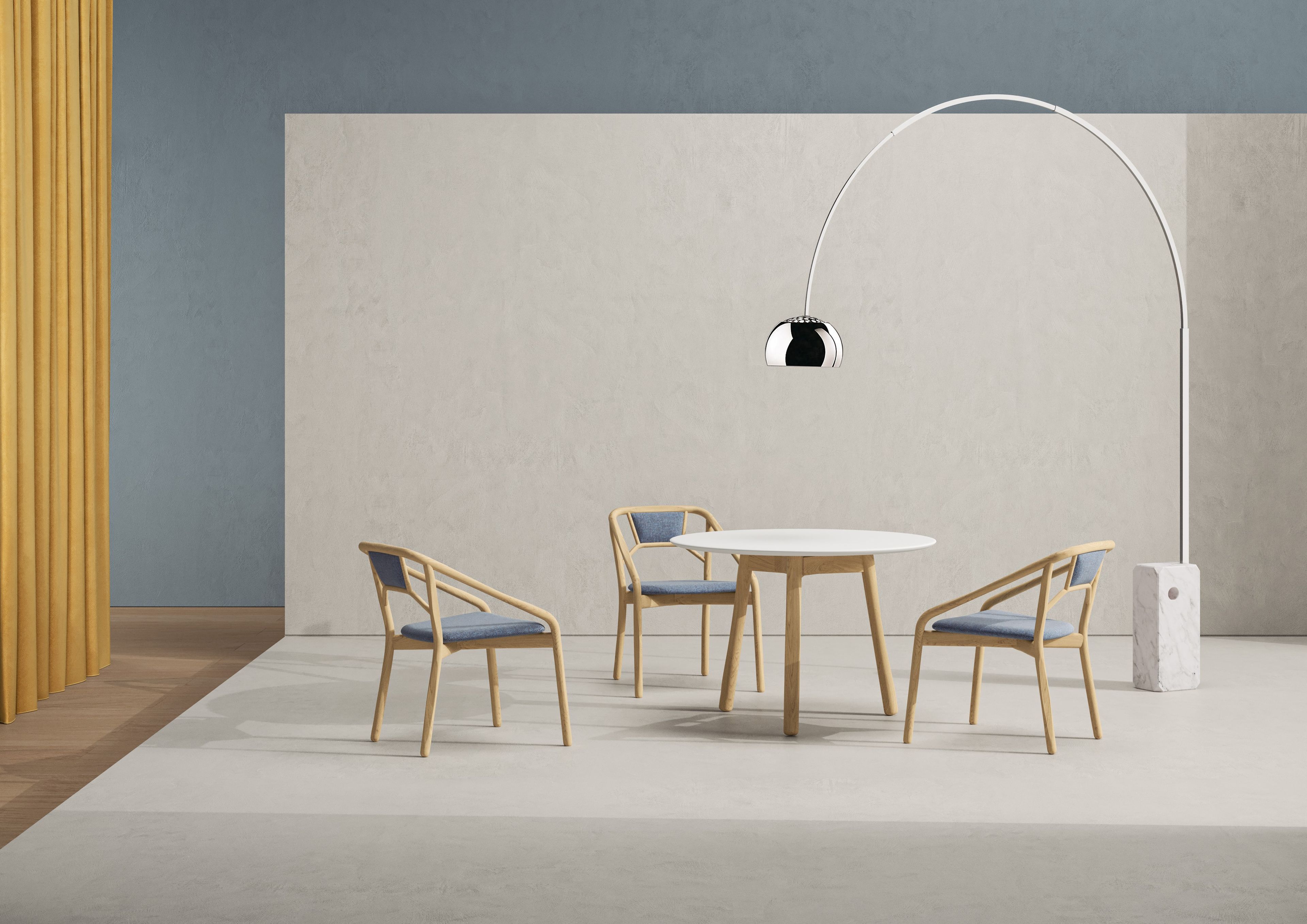 MARNIE | Round table By ALMA DESIGN