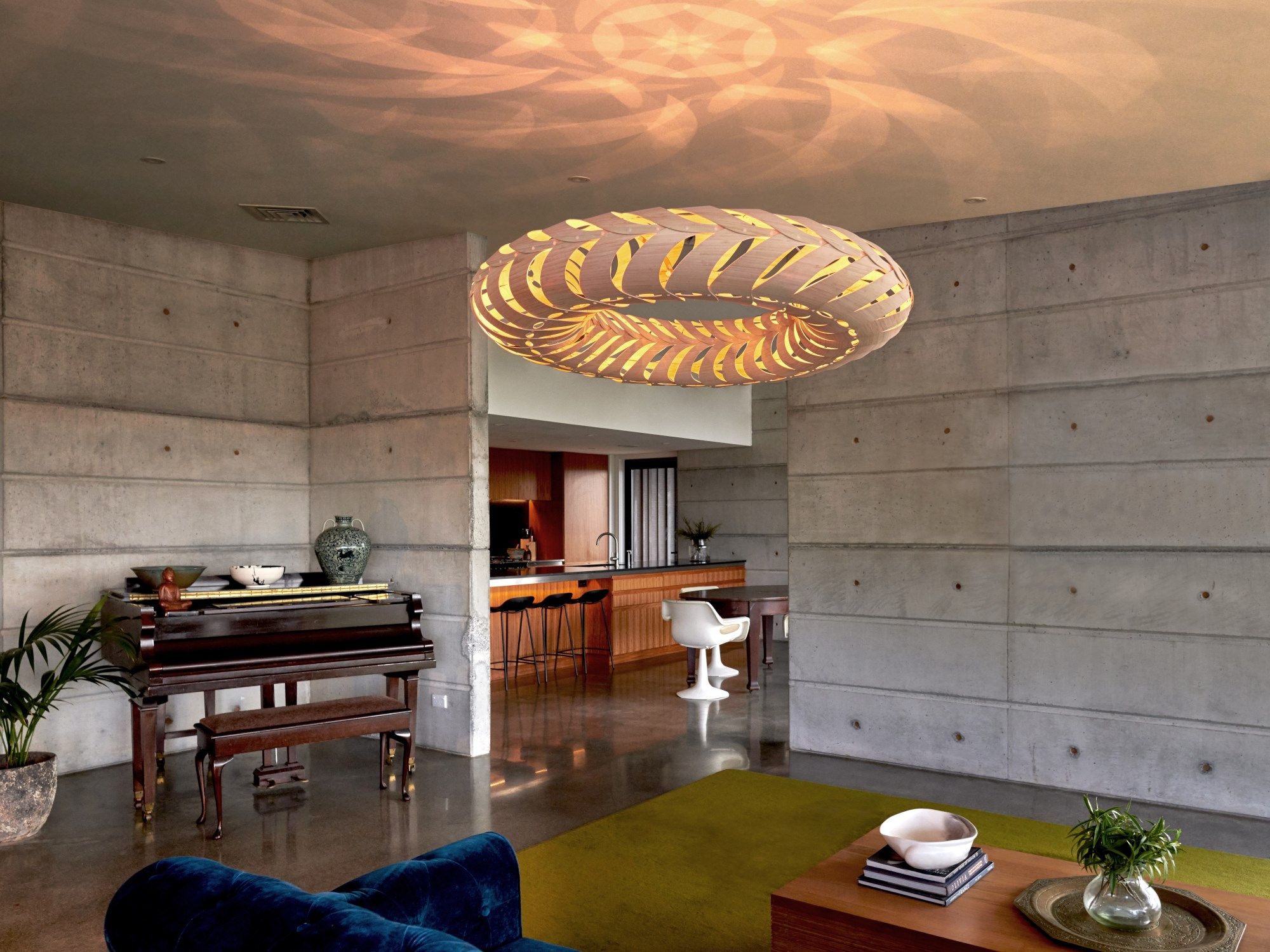 MARU pendant lamp By David Trubridge
