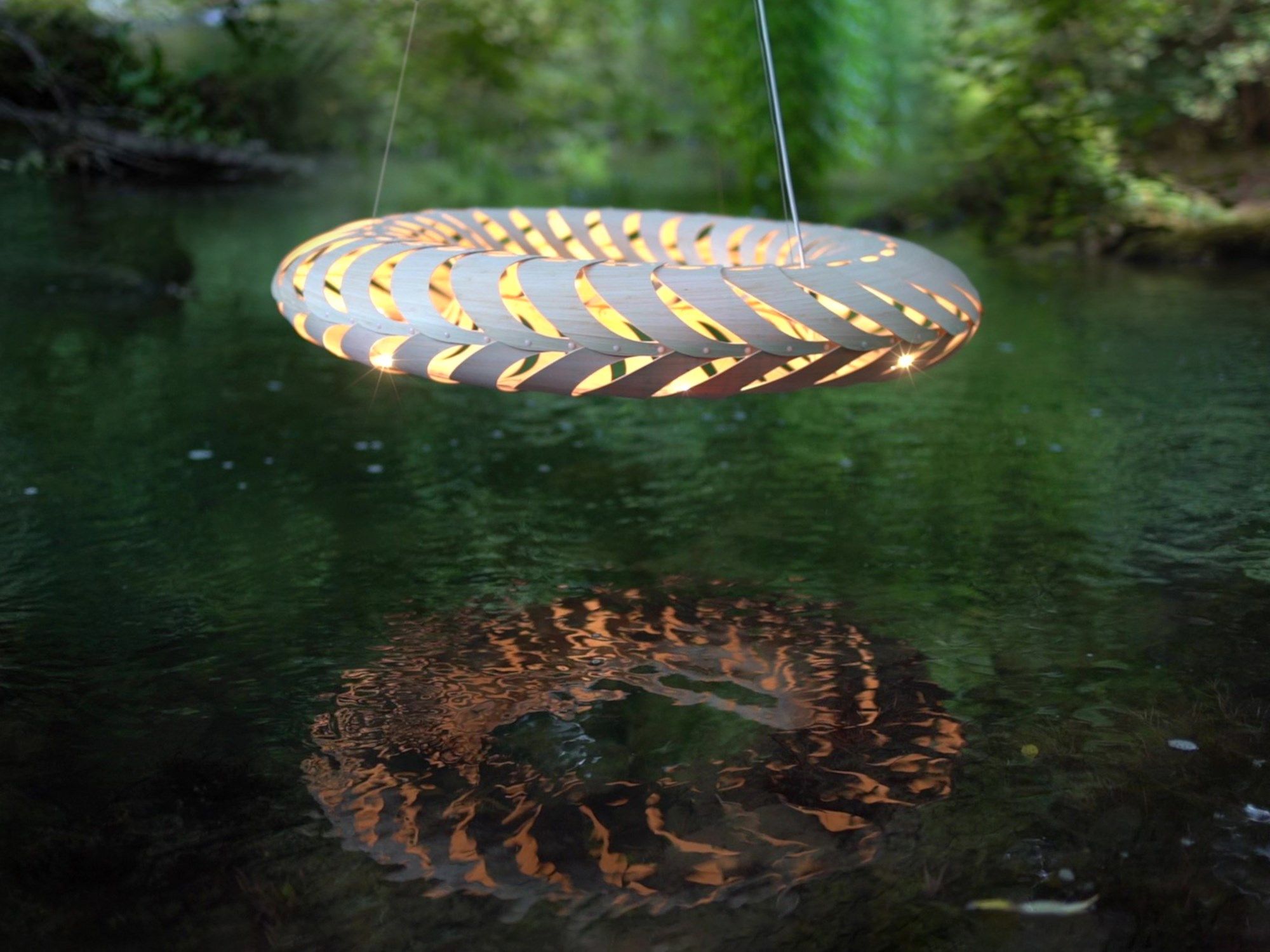 MARU pendant lamp By David Trubridge