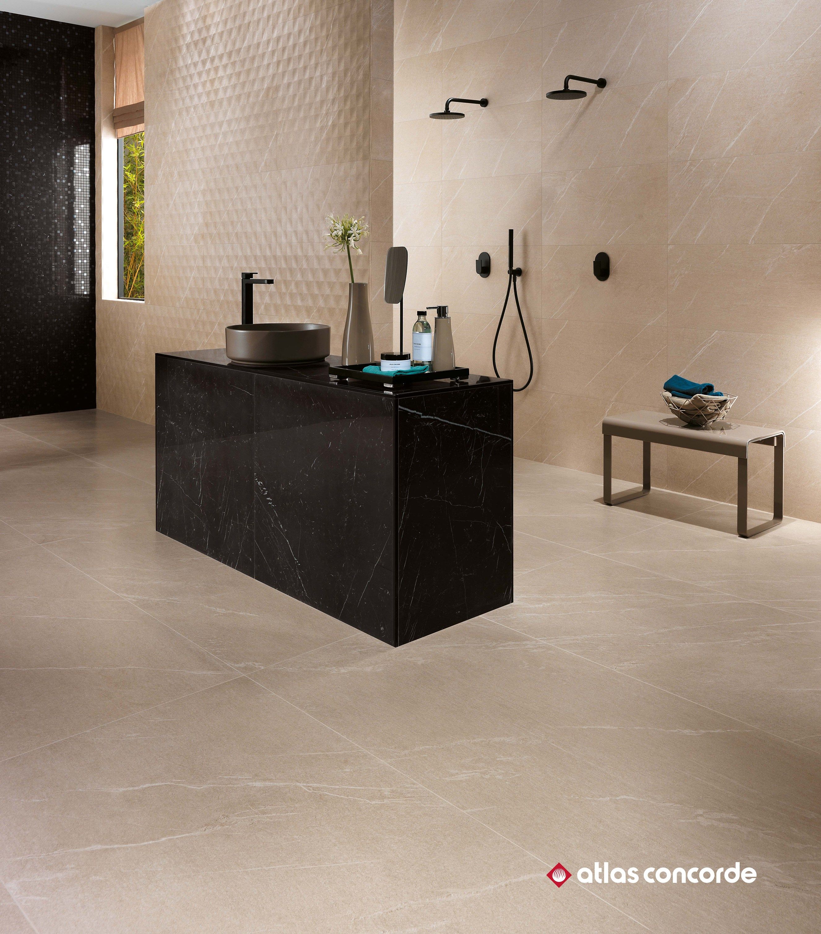 MARVEL STONE FLOOR | Flooring with marble effect White-paste flooring ...