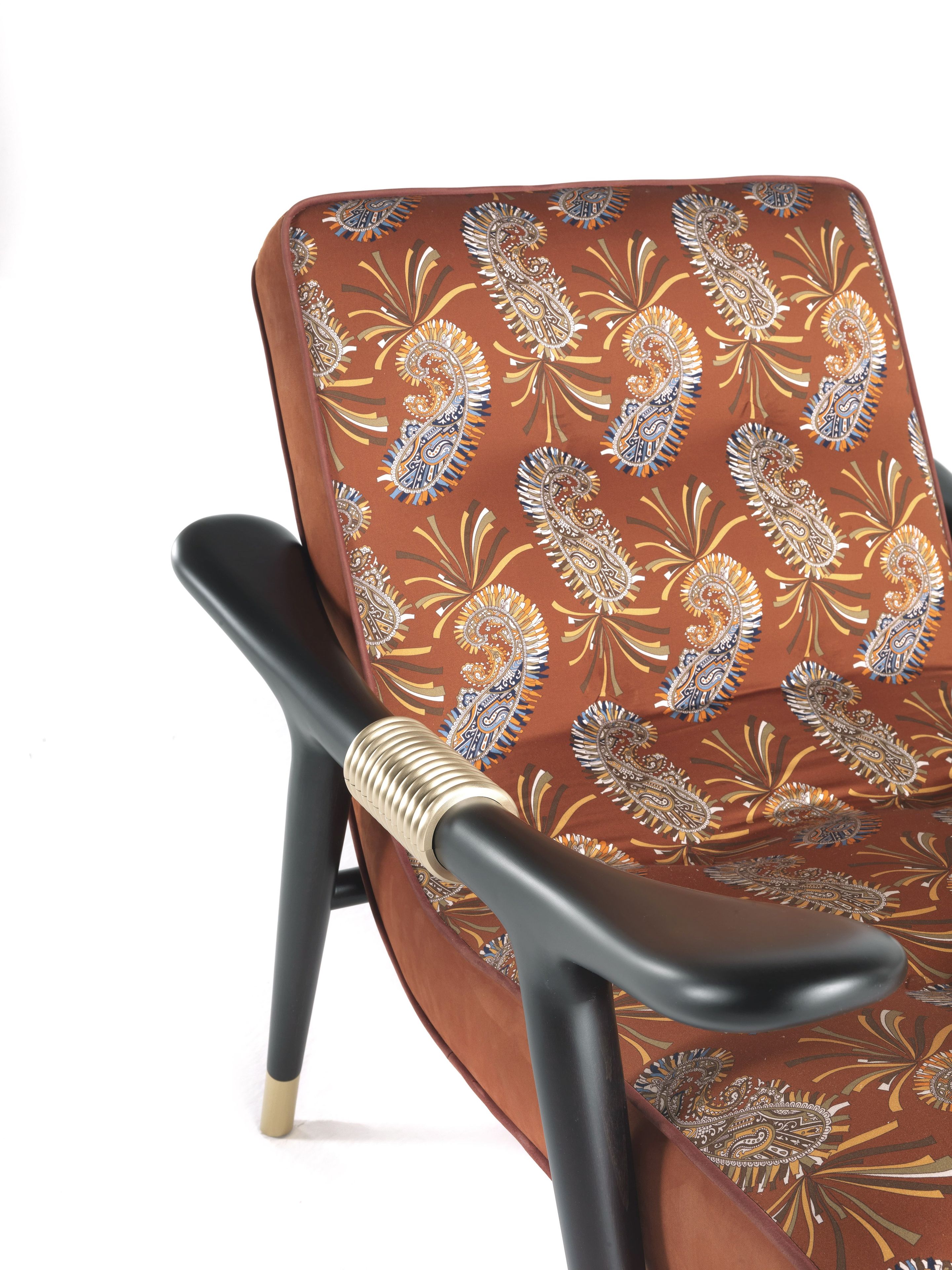 MASAI Fabric armchair with armrests By ETRO Home Interiors