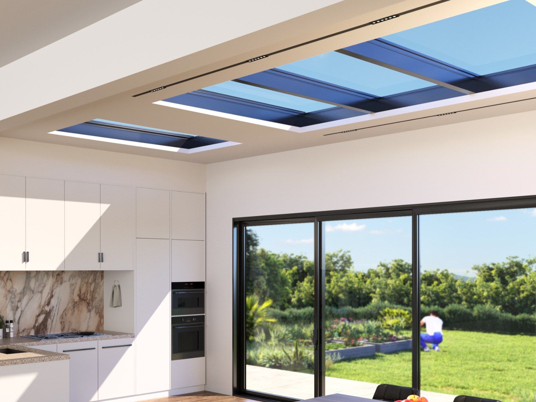 Lucernario continuo MASTERLIGHT - Reynaers Aluminium - Edilportale