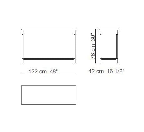 MATCH | Console table Match Collection By arflex design Ellen Bernhardt ...