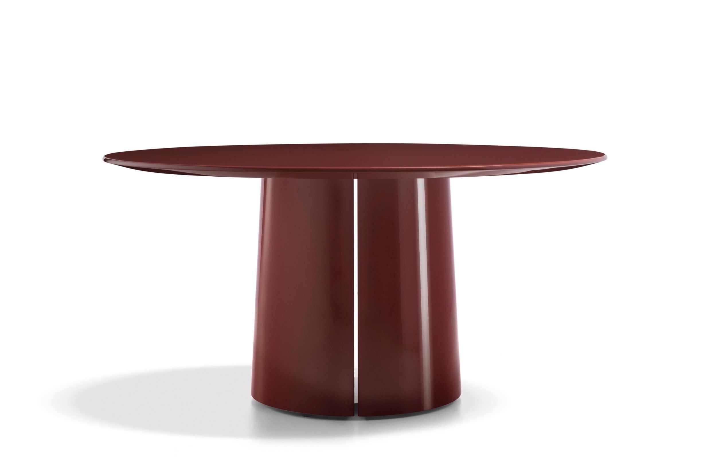 MATEO Round wooden table By Molteni & C. | design Vincent Van Duysen