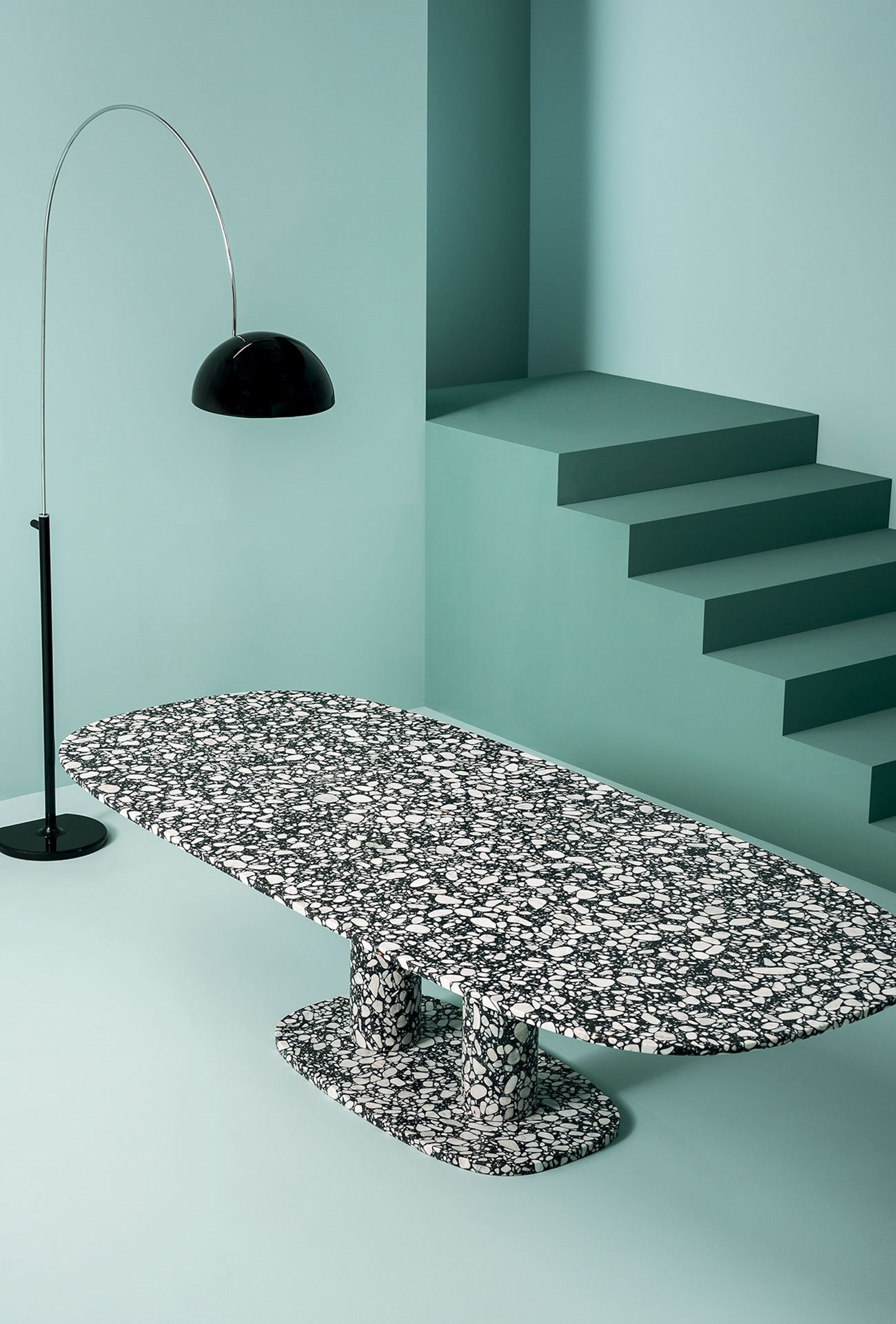 MATERA | Rectangular table Matera Collection By BAXTER design Paola Navone