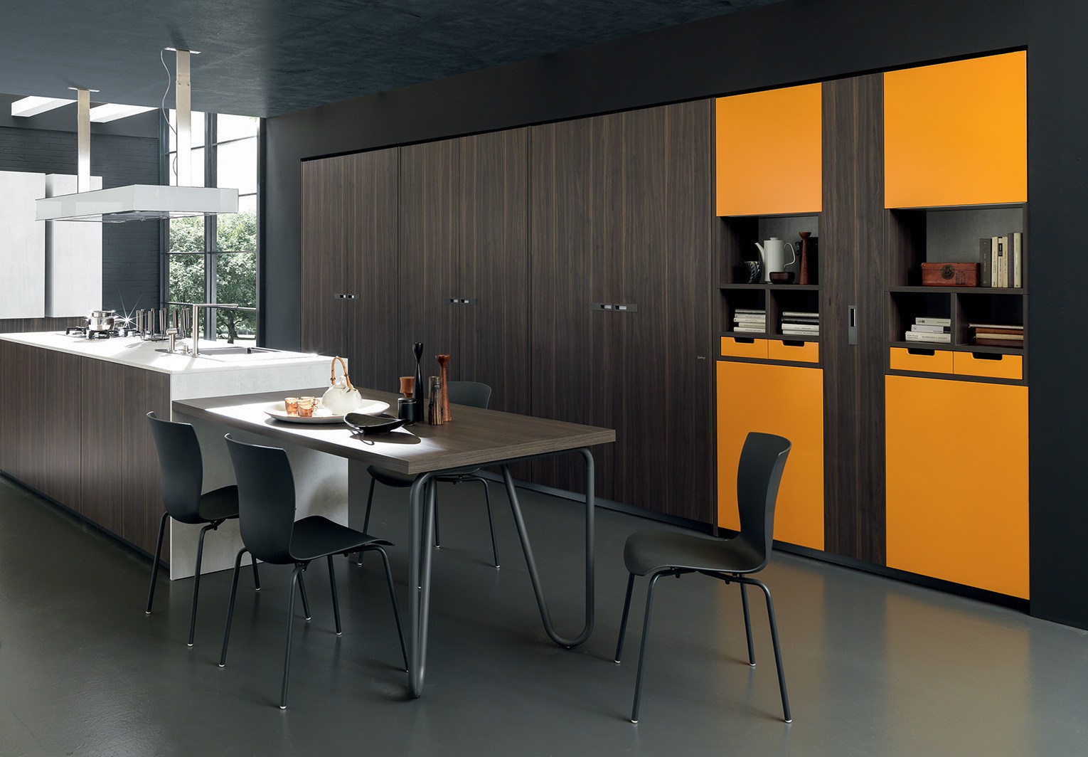 MATERIA | Kitchen with island By Febal Casa design Alfredo Zengiaro
