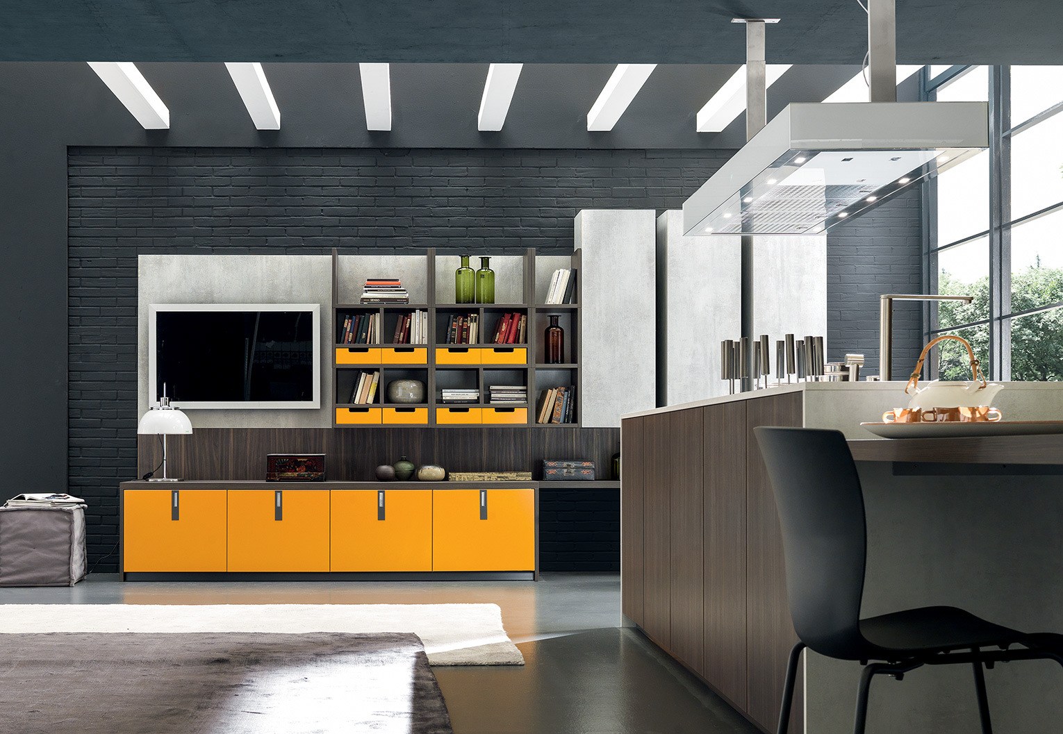 MATERIA | Kitchen with island By Febal Casa design Alfredo Zengiaro
