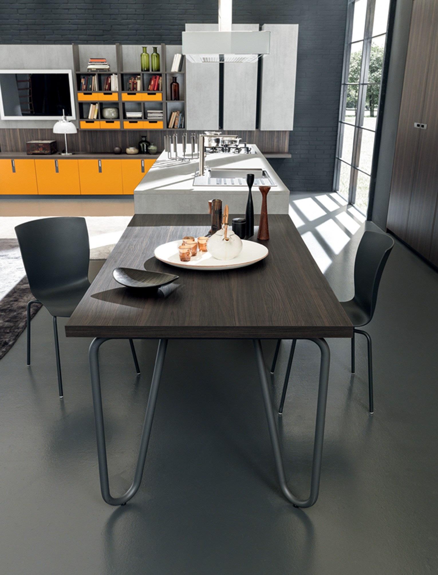 MATERIA | Kitchen with island By Febal Casa design Alfredo Zengiaro