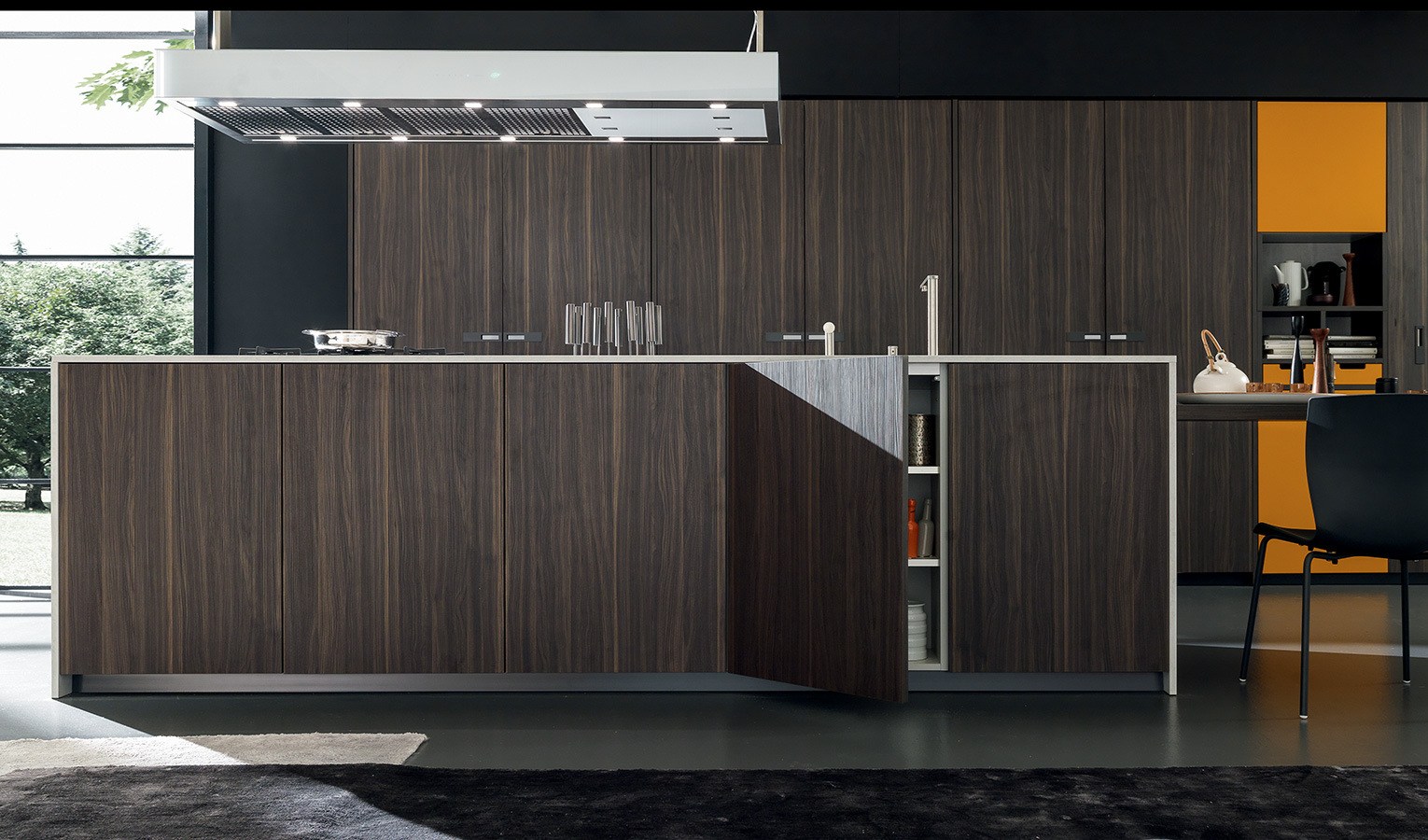 MATERIA | Kitchen with island By Febal Casa design Alfredo Zengiaro