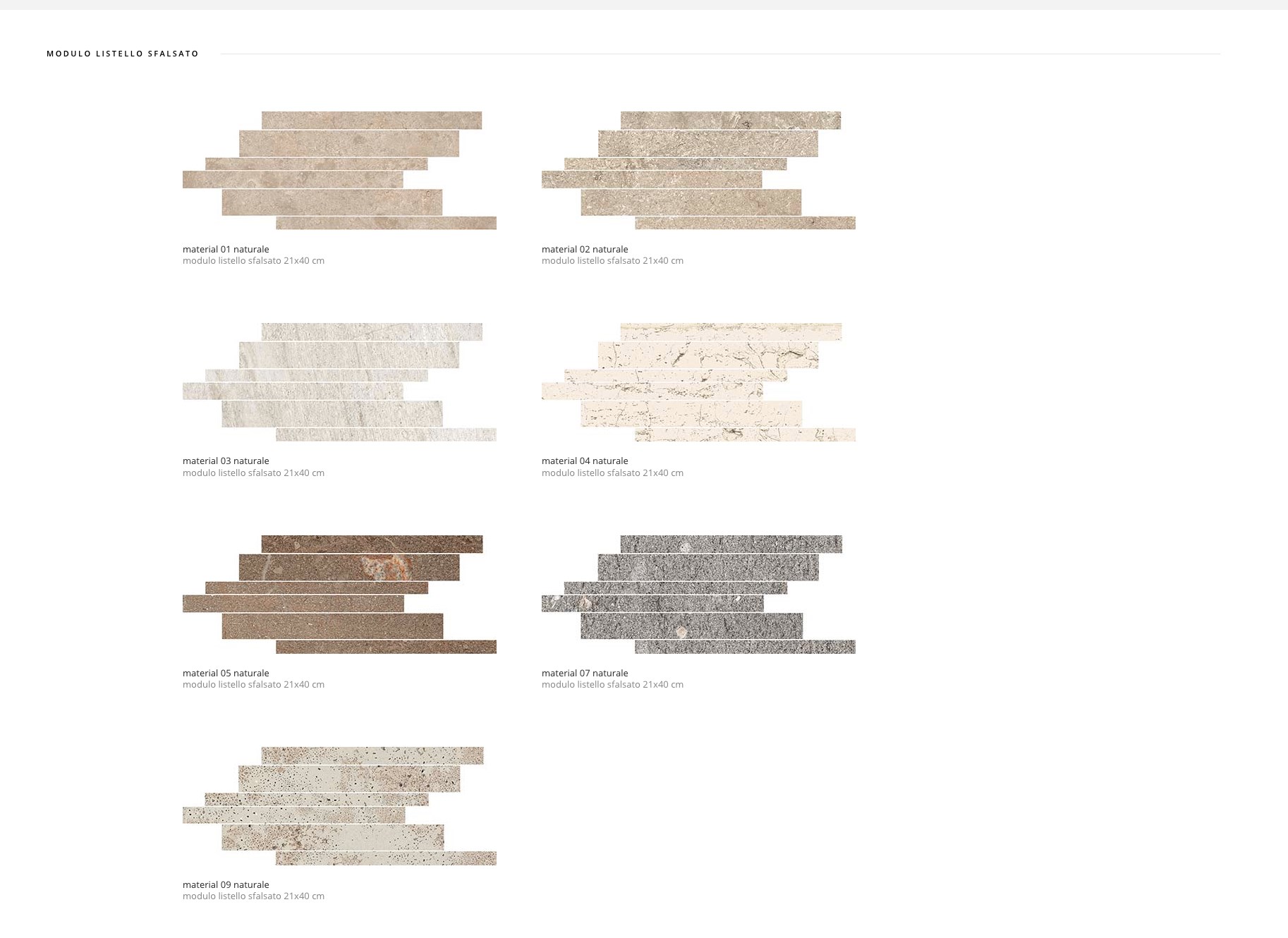Glazed stoneware wall/floor tiles MATERIAL STONES By CERIM