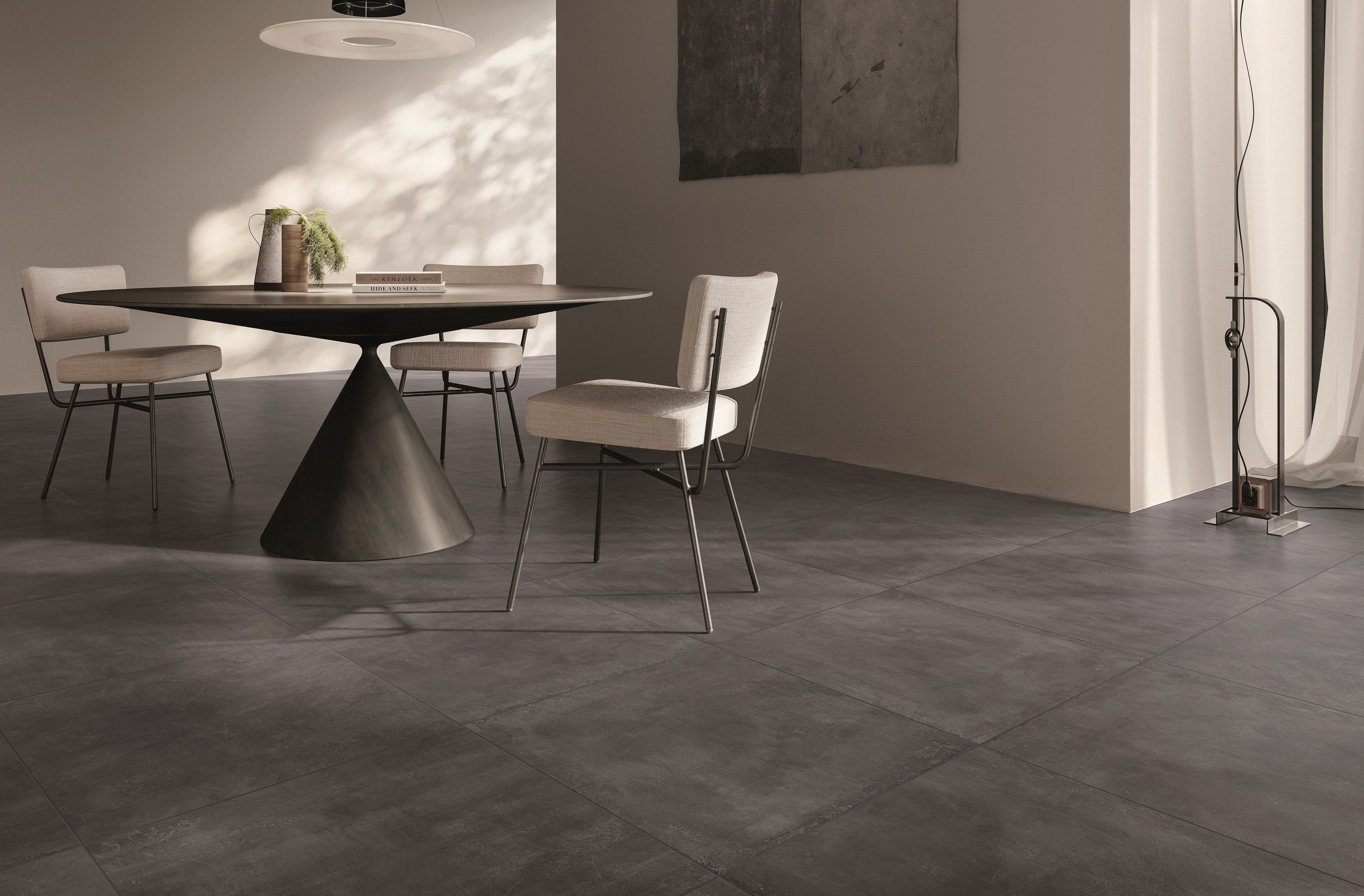 Pavimento/rivestimento in gres porcellanato effetto cemento MATIC - NOVOCERAM - Edilportale