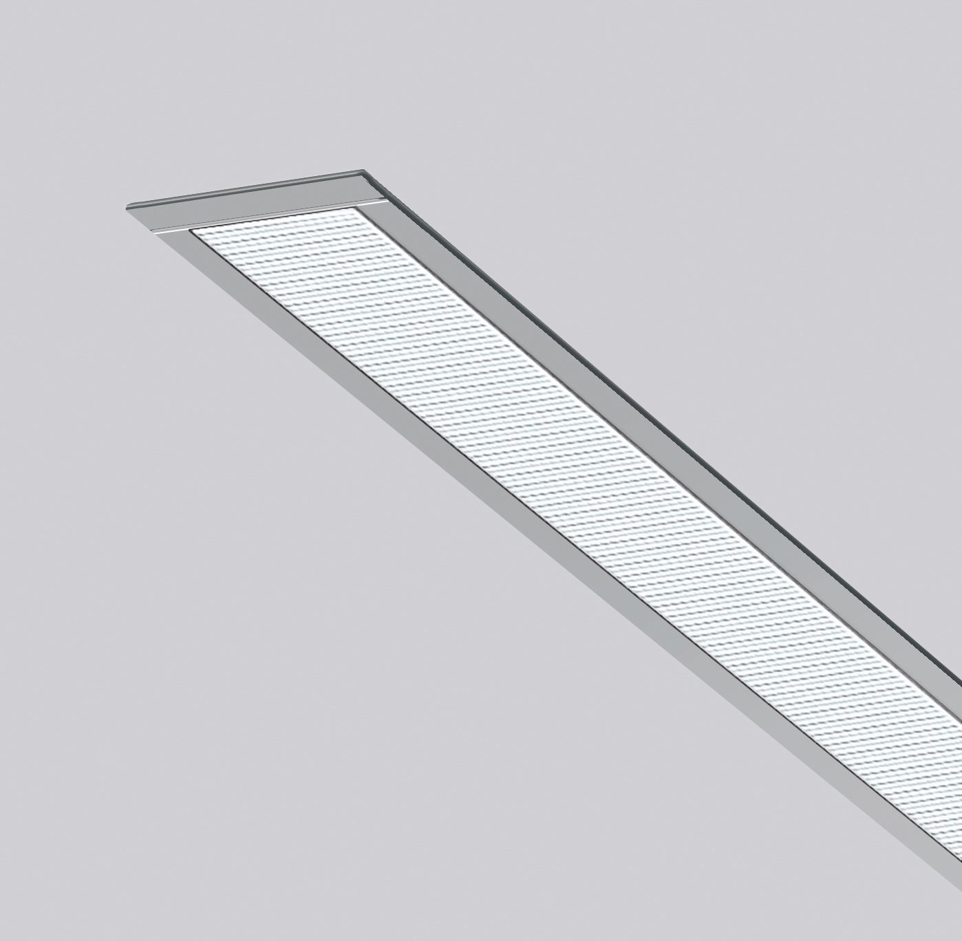 Luminária de teto LED modular embutida MATRIC F1 / F1 LENSE LOUVER By ...