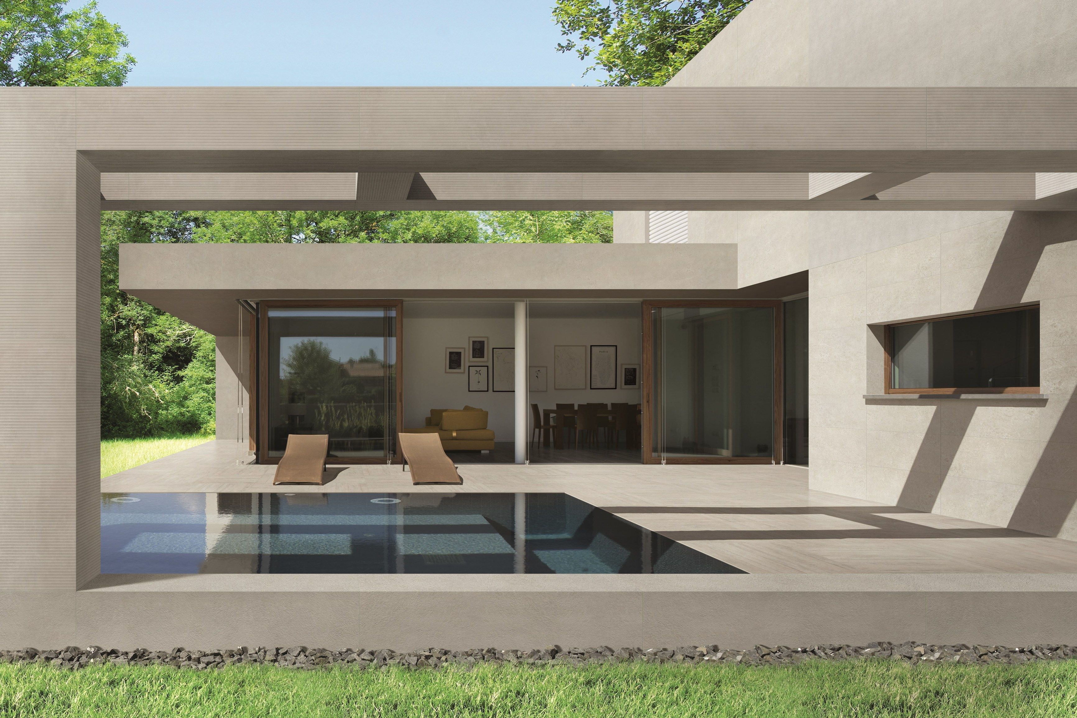 MATRICE Indoor/outdoor porcelain stoneware wall/floor tiles By CEDIT ...