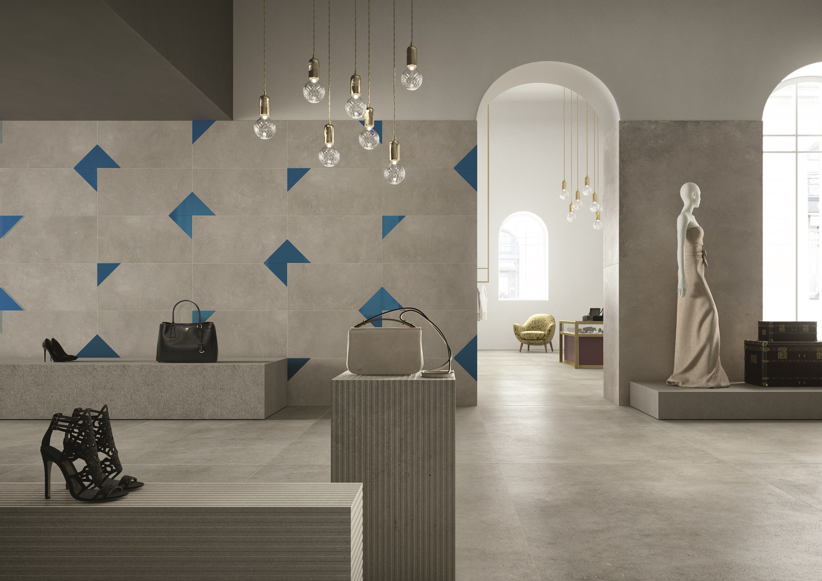 MATRICE Indoor/outdoor porcelain stoneware wall/floor tiles By CEDIT ...
