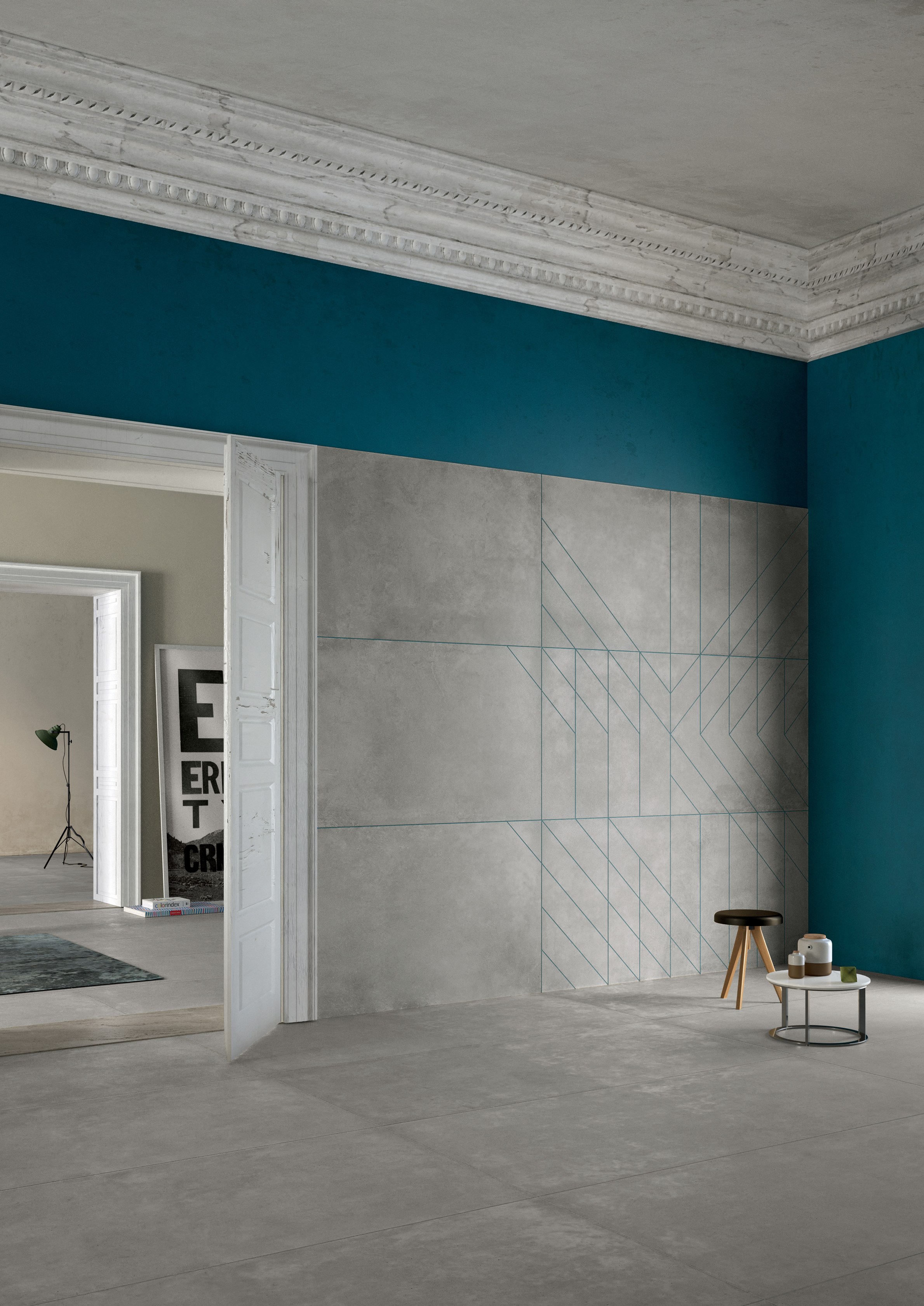 MATRICE Indoor/outdoor porcelain stoneware wall/floor tiles By CEDIT ...