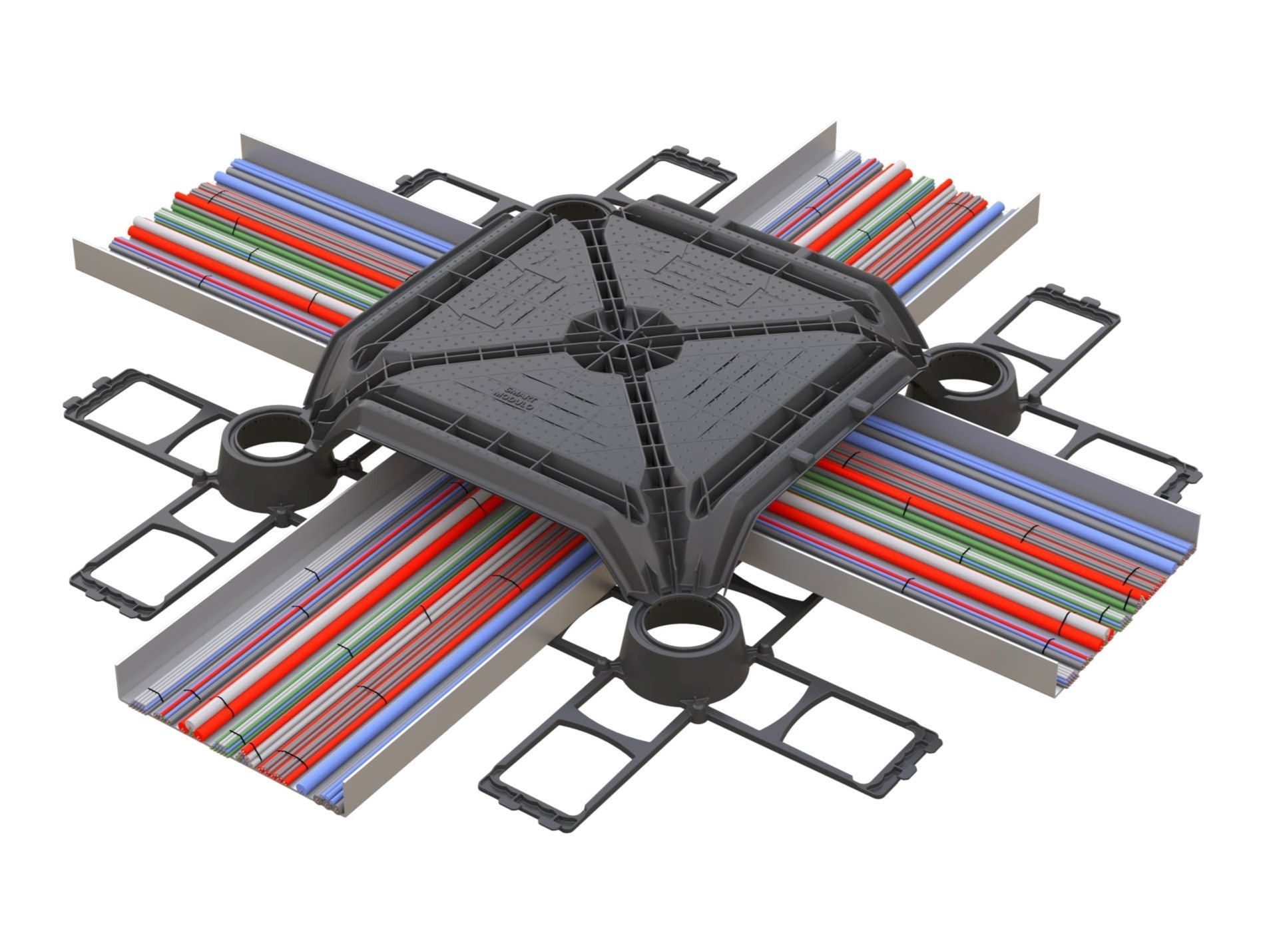 Formworks for floating floors in polypropylene MATRIX By Geoplast