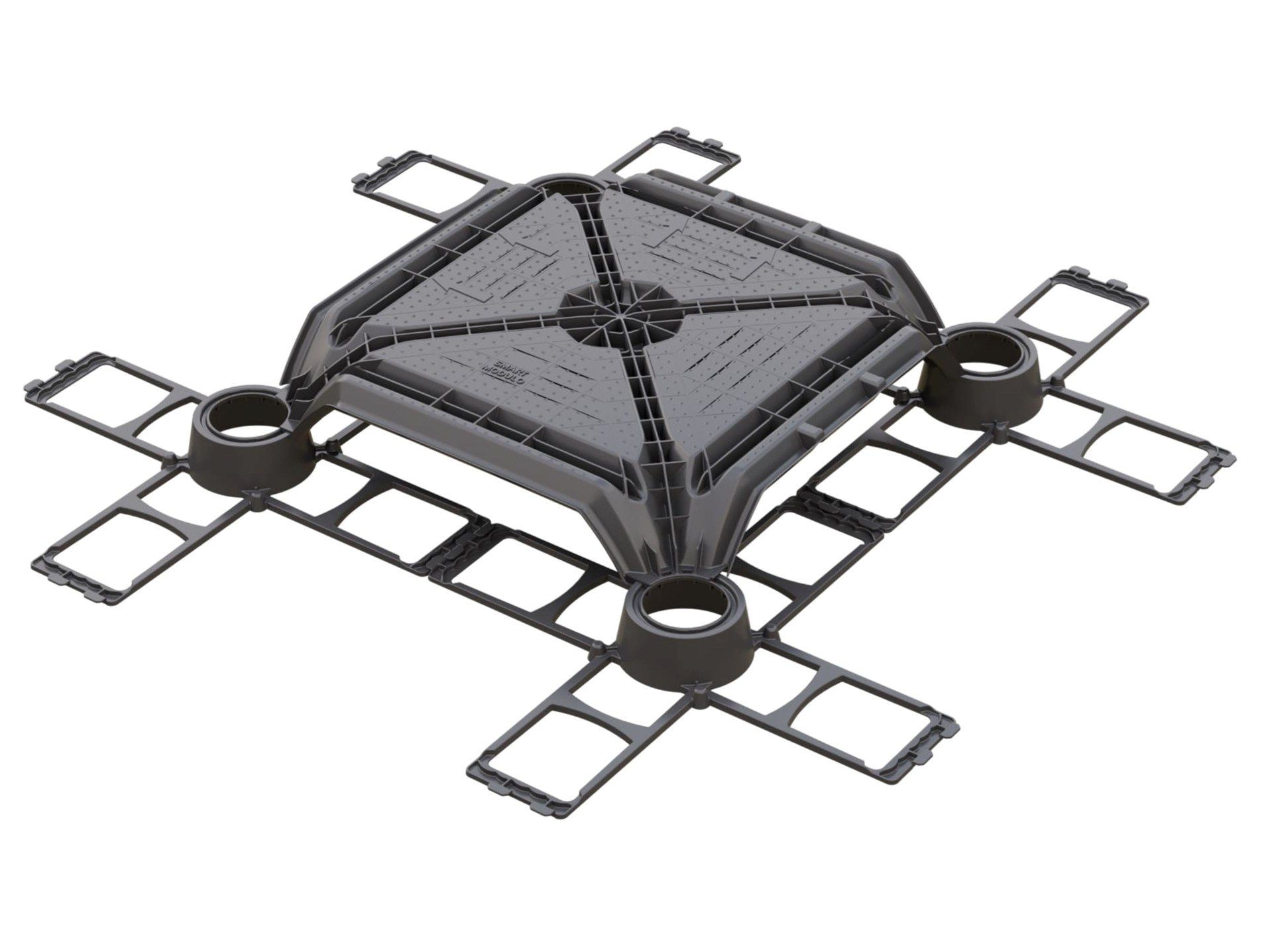 Formworks for floating floors in polypropylene MATRIX By Geoplast