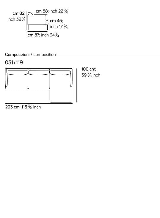 MAVIS | 2 seater sofa Mavis Collection By AMURA