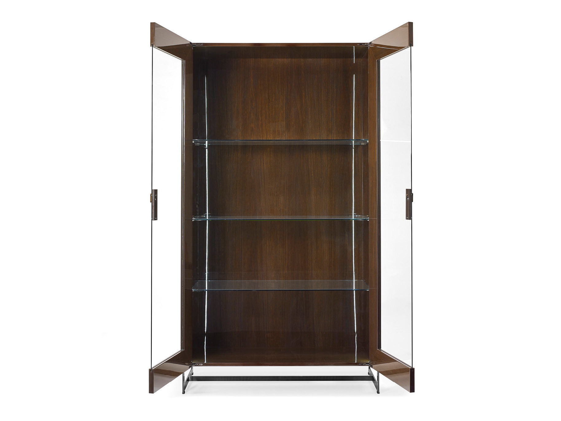 MAVIS | Display cabinet Wood and glass display cabinet with integrated ...