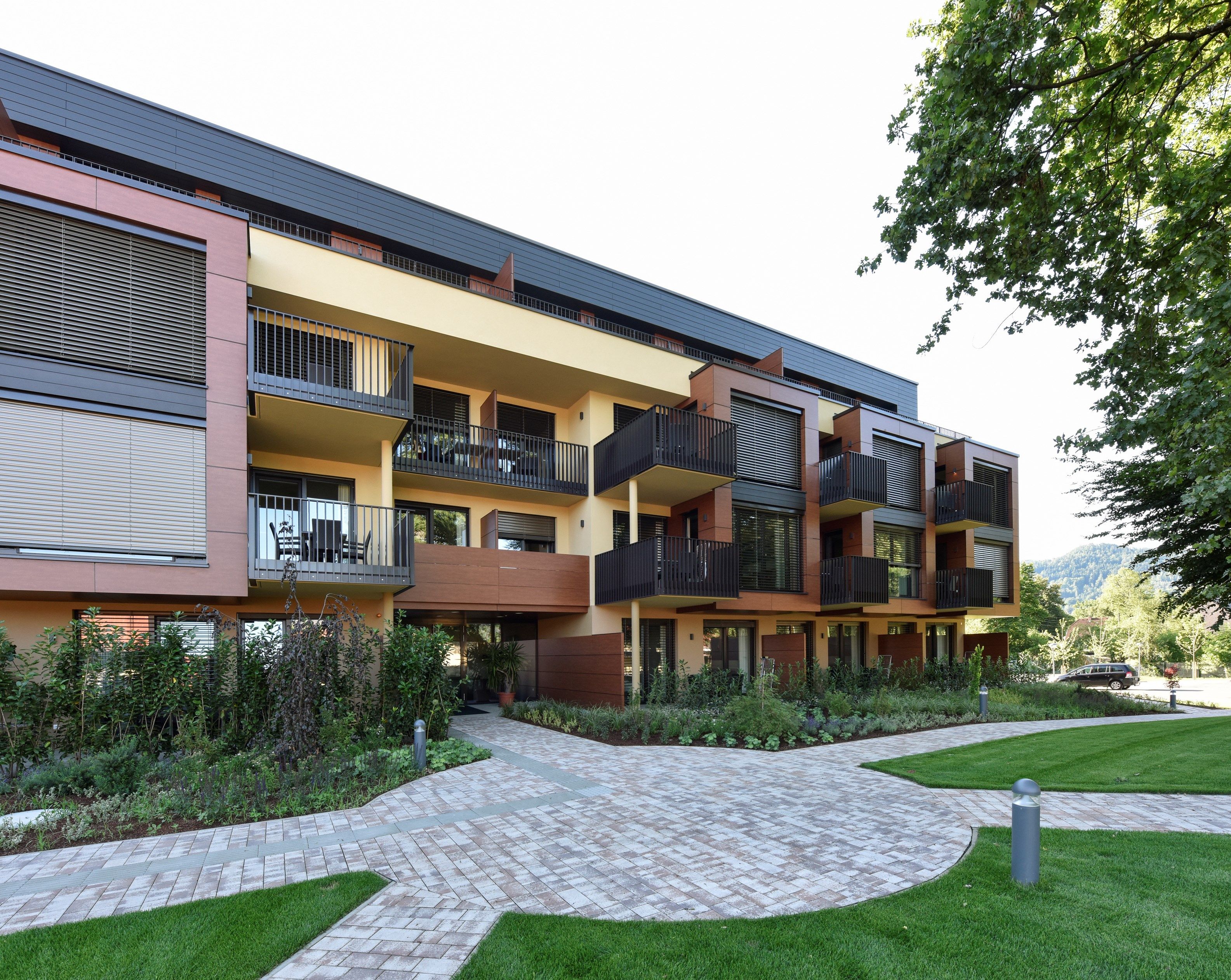 MAX COMPACT EXTERIOR HPL Panel for facade By Fundermax