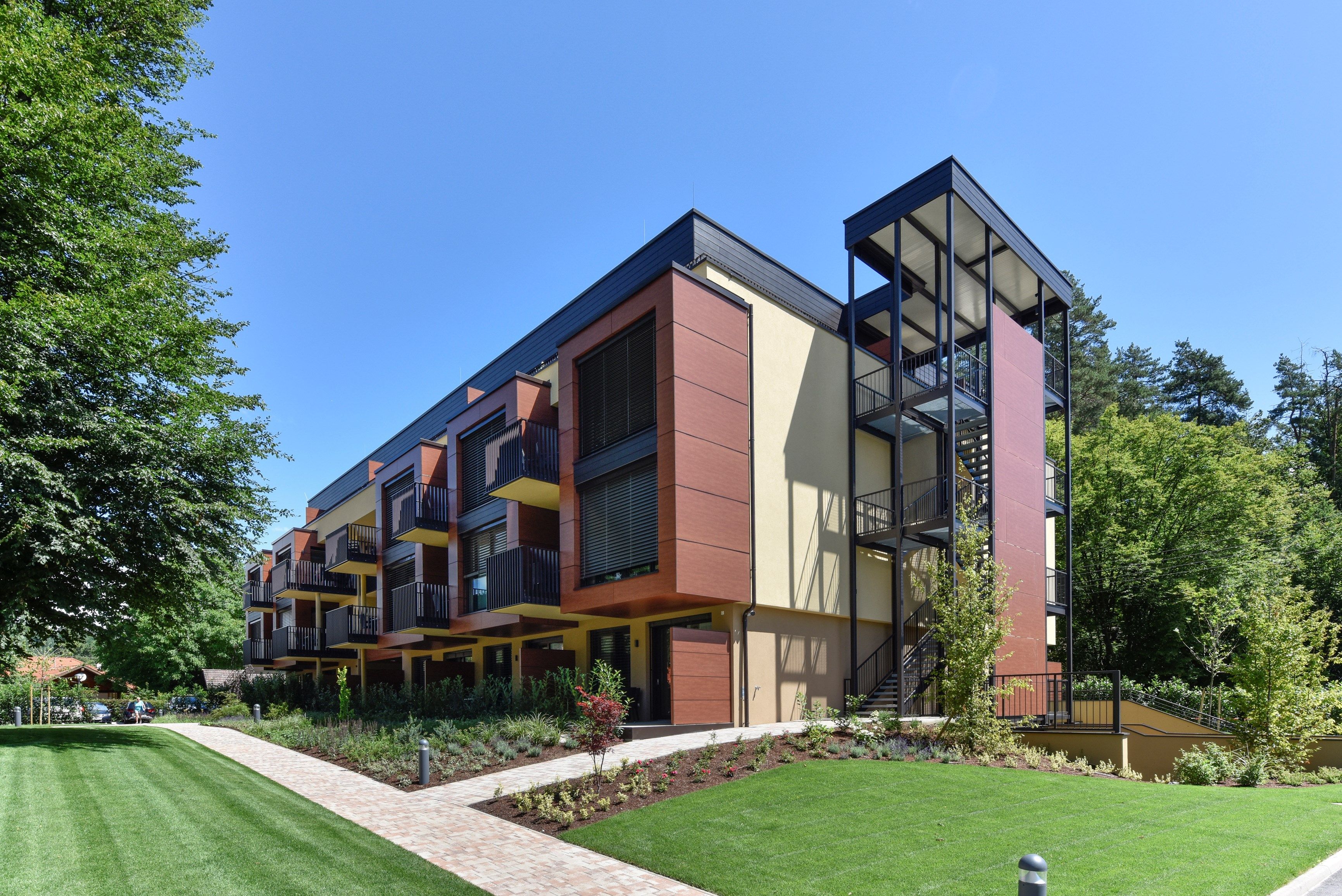 MAX COMPACT EXTERIOR HPL Panel for facade By Fundermax