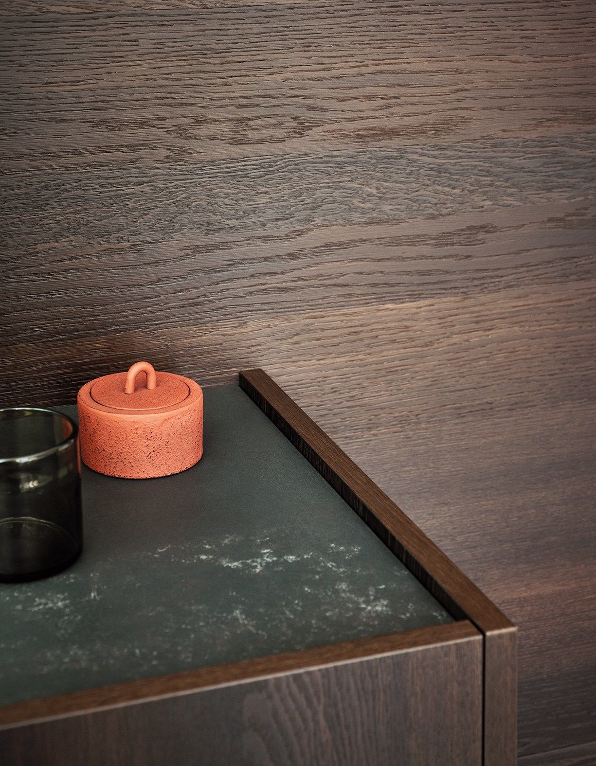 Oak fitted kitchen with island MAXIMA 2.2 - PEACEFUL WILDERNESS By Cesar