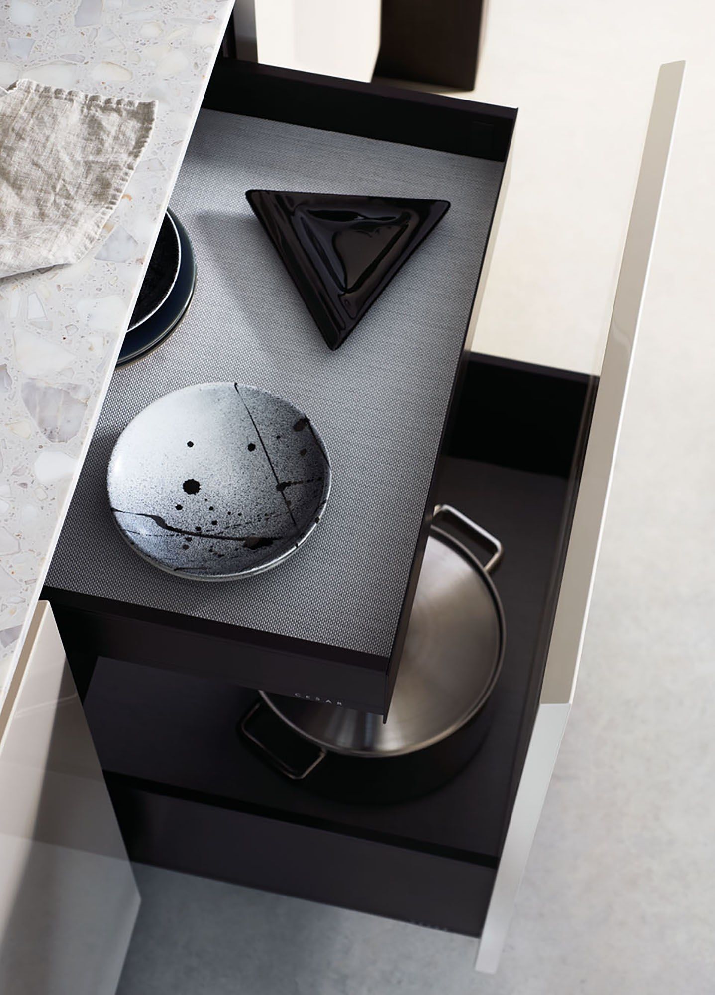 MAXIMA 2.2 - RATIONAL LEVITY Oak fitted kitchen By Cesar