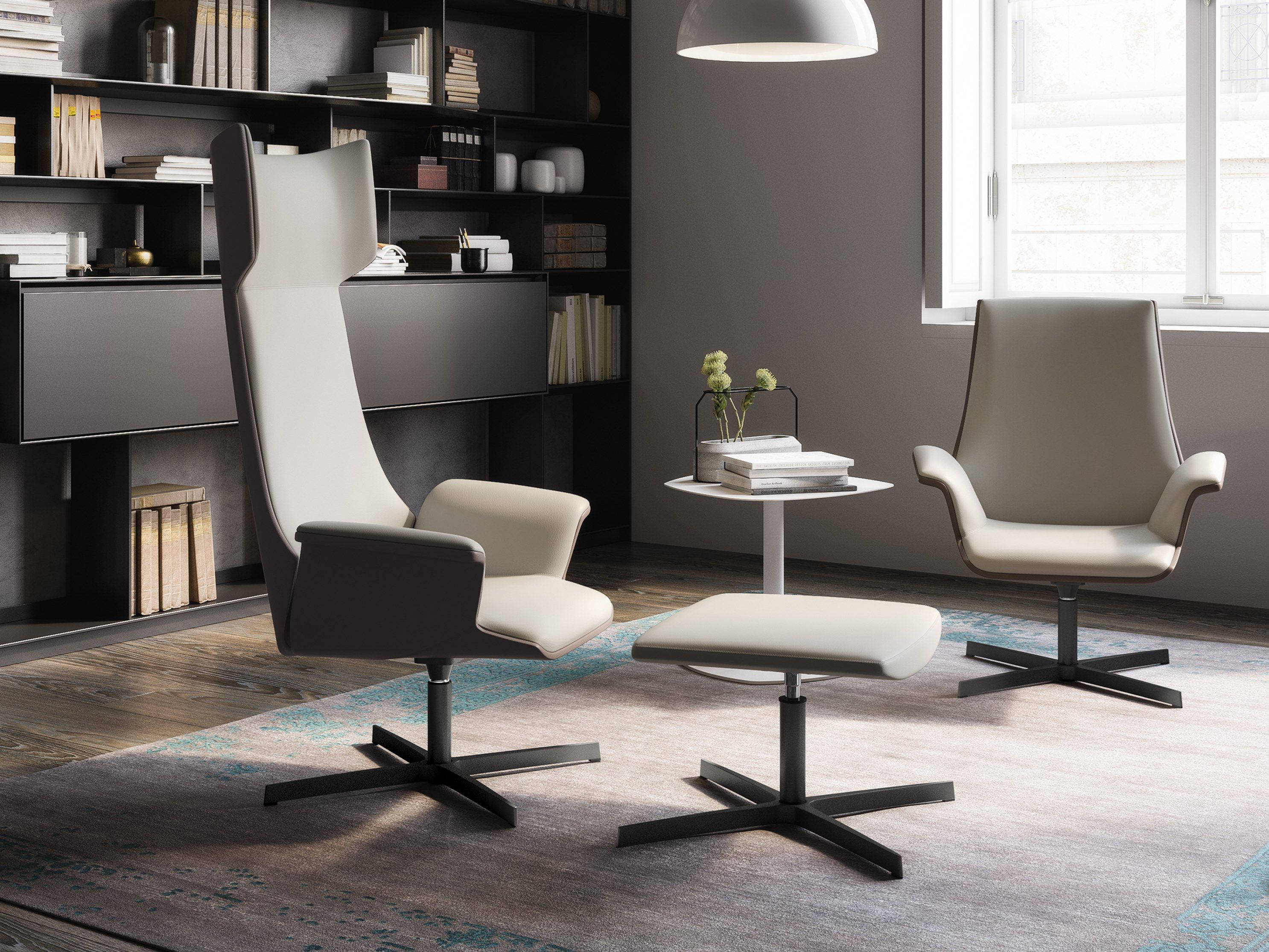 MAXIMA Swivel high-back executive chair By SITLOSOPHY®