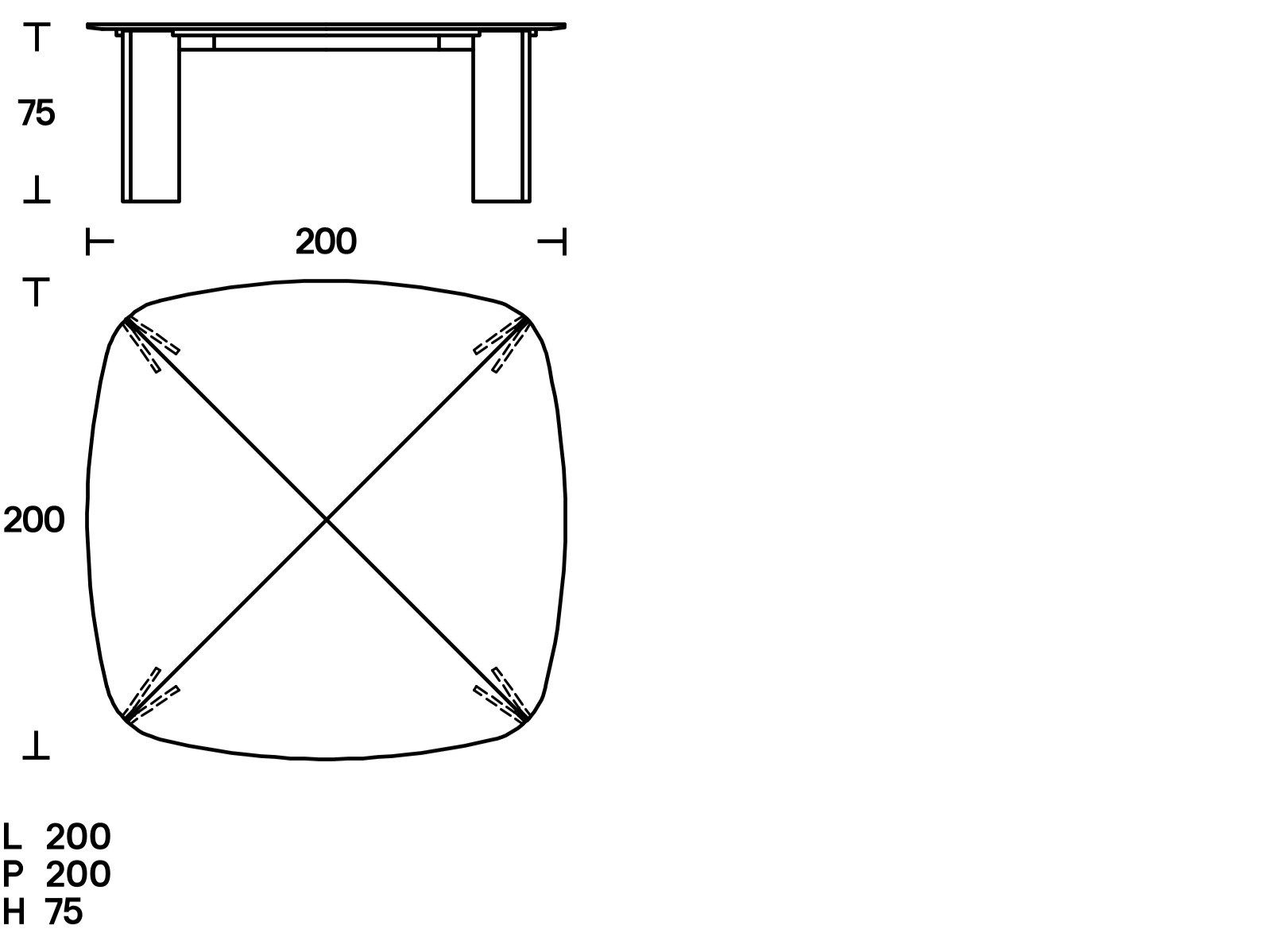 MAXWELL | 桌子 桌子 By ACERBIS | design Massimo Castagna