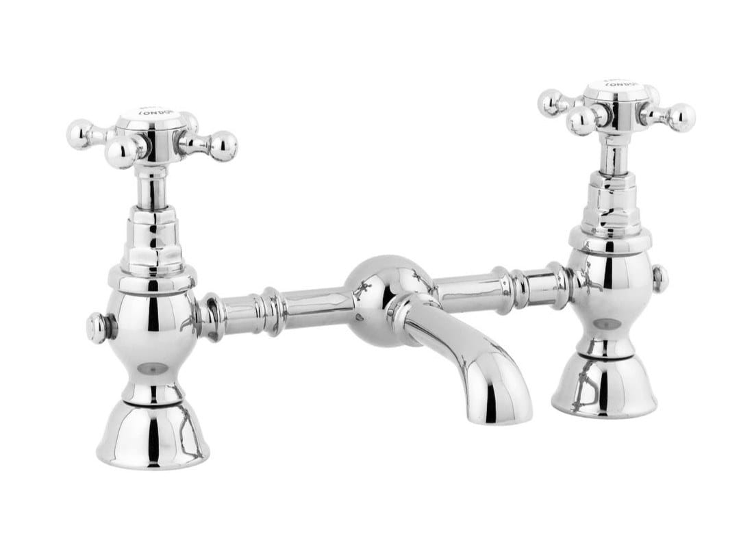 MAYFAIR Brass bridge mixer By Gentry Home