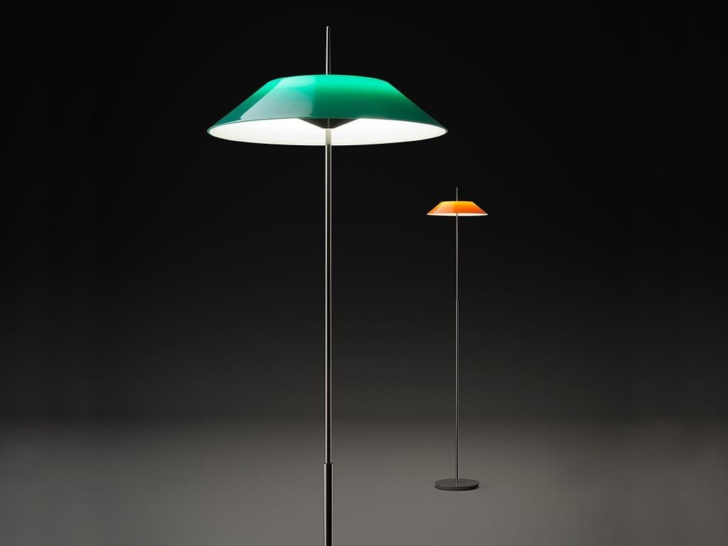 MAYFAIR LED floor lamp with dimmer By Vibia | design Diego Fortunato