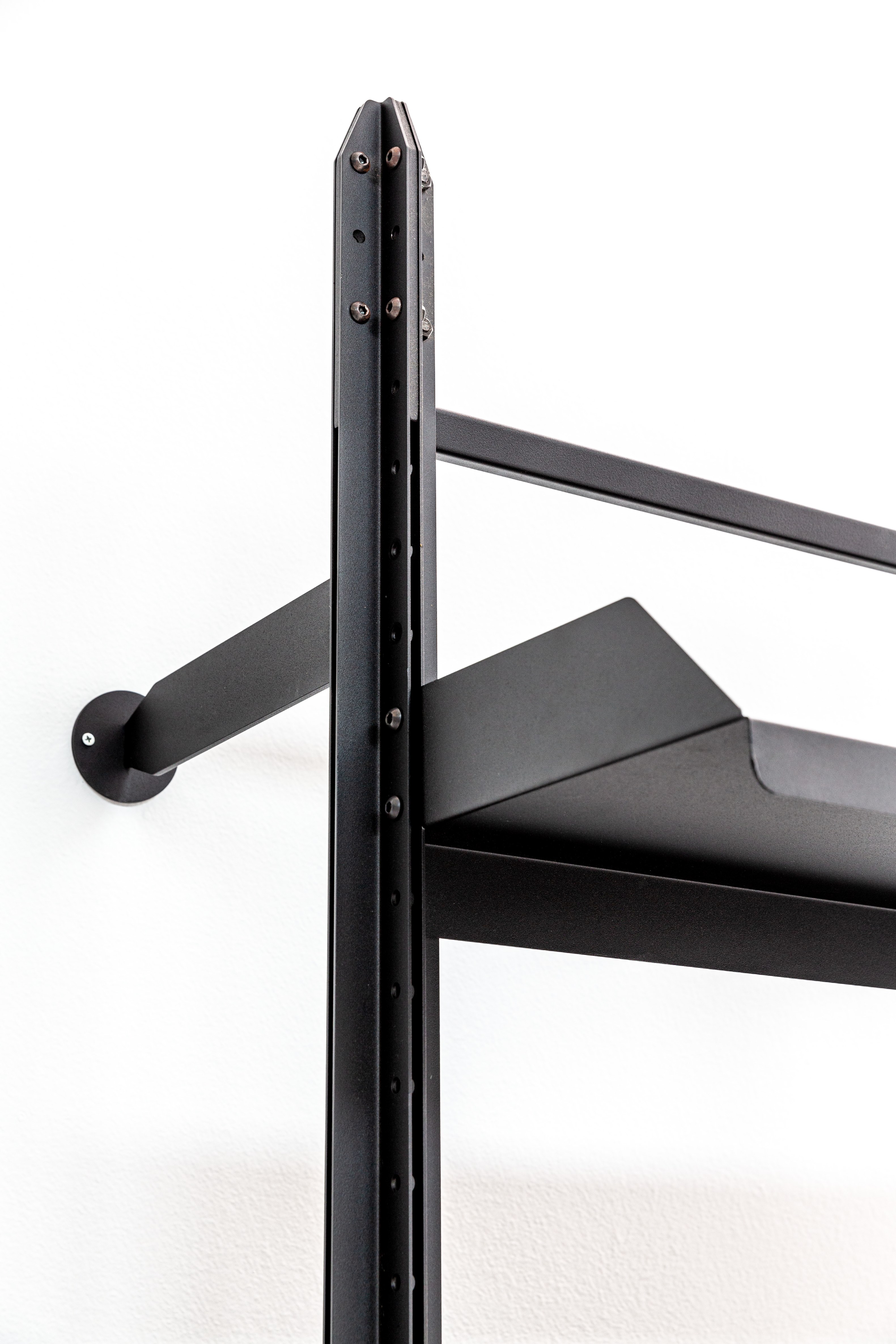 Open sectional steel bookcase MECANO By Moroso