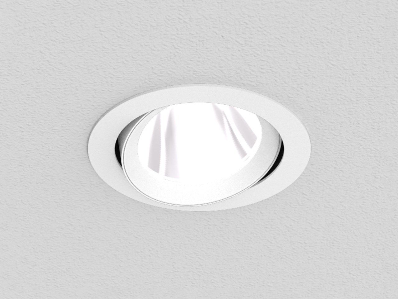 MECHANIQ ROUND | Recessed spotlight Recessed LED round spotlight By ...