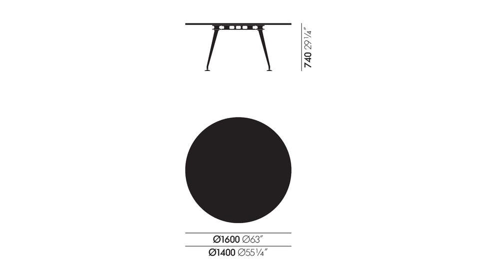 MEDAMORPH Extending modular meeting table By Vitra | design Alberto Meda